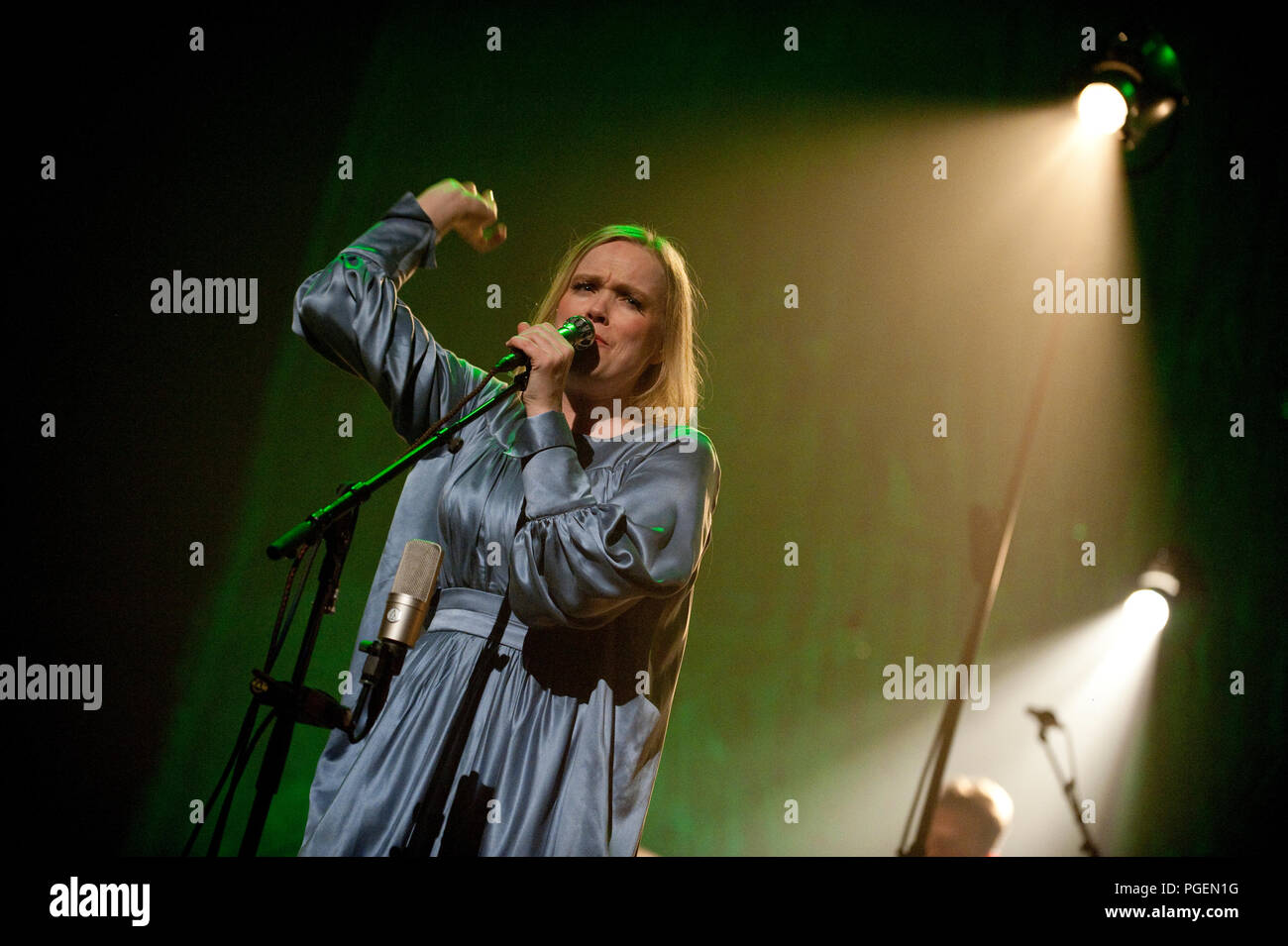 Concert of the Norwegian singer / songwriter Ane Brun in the Bourla ...