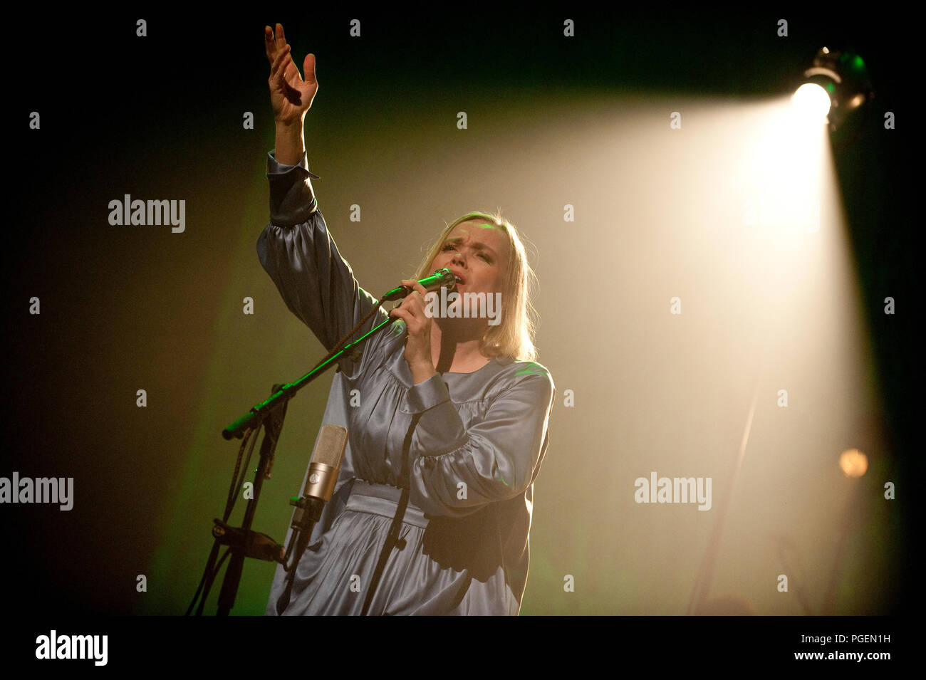 Concert of the Norwegian singer / songwriter Ane Brun in the Bourla ...