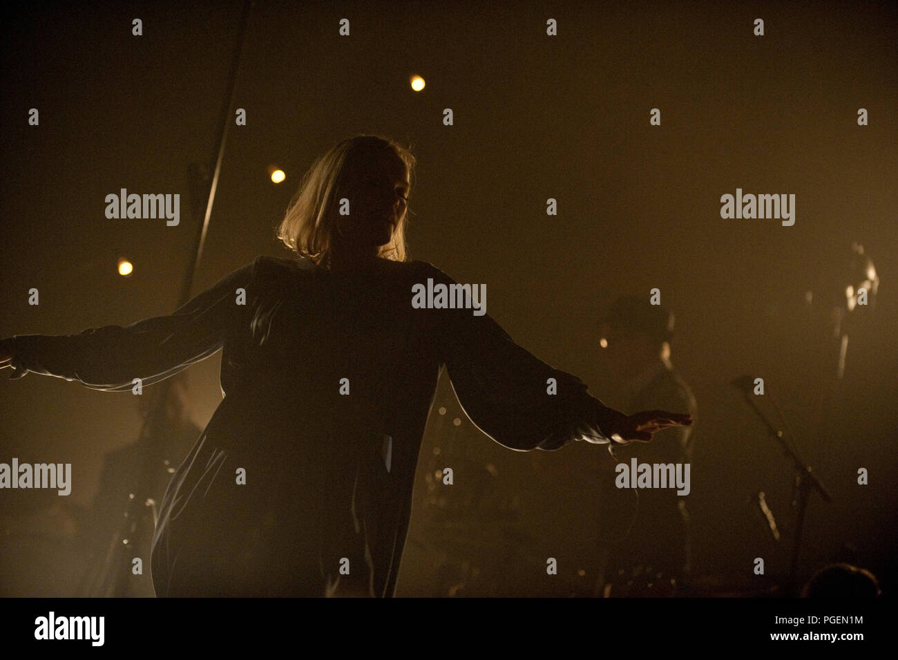 Concert of the Norwegian singer / songwriter Ane Brun in the Bourla ...