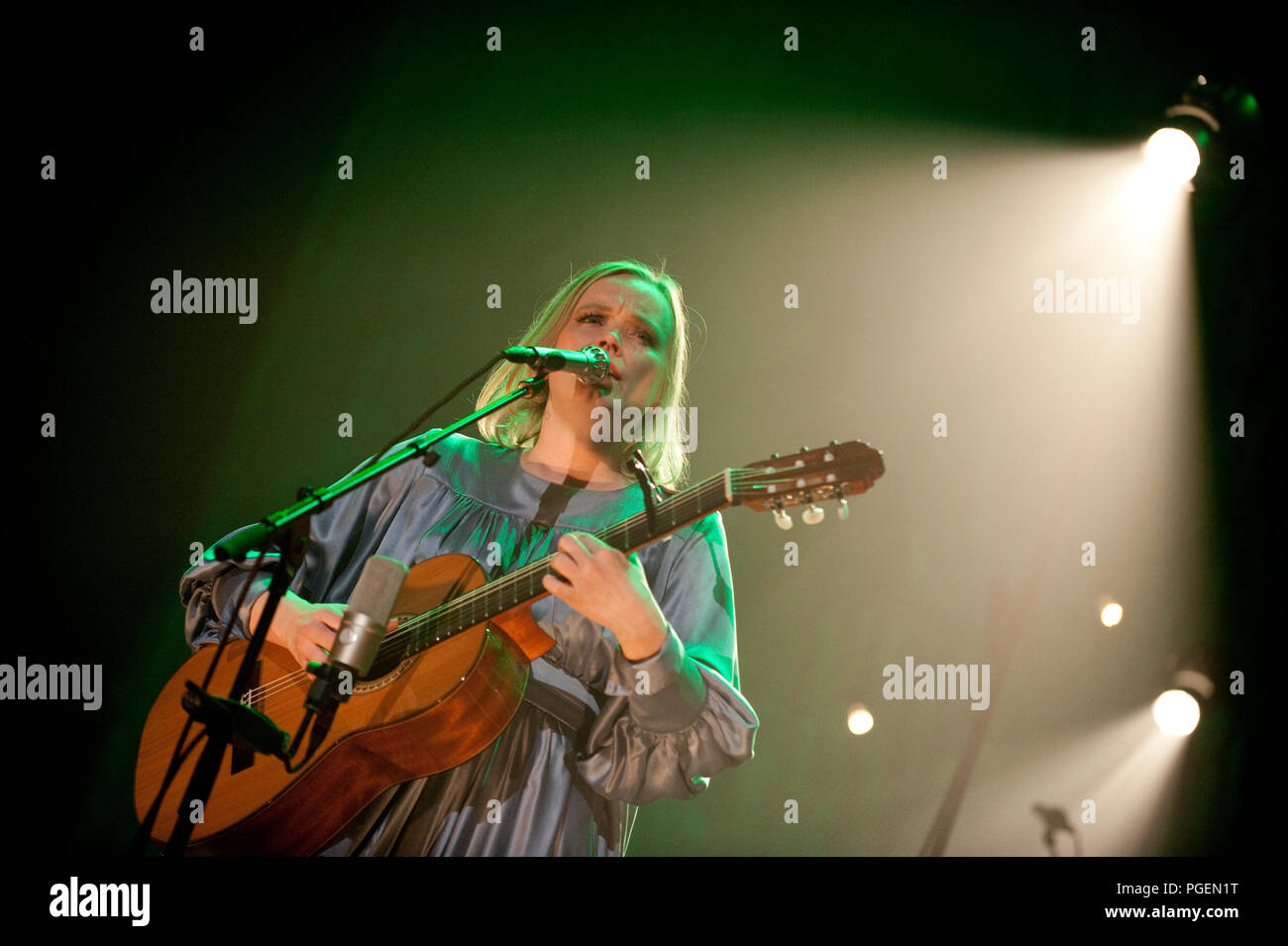 Concert of the Norwegian singer / songwriter Ane Brun in the Bourla ...