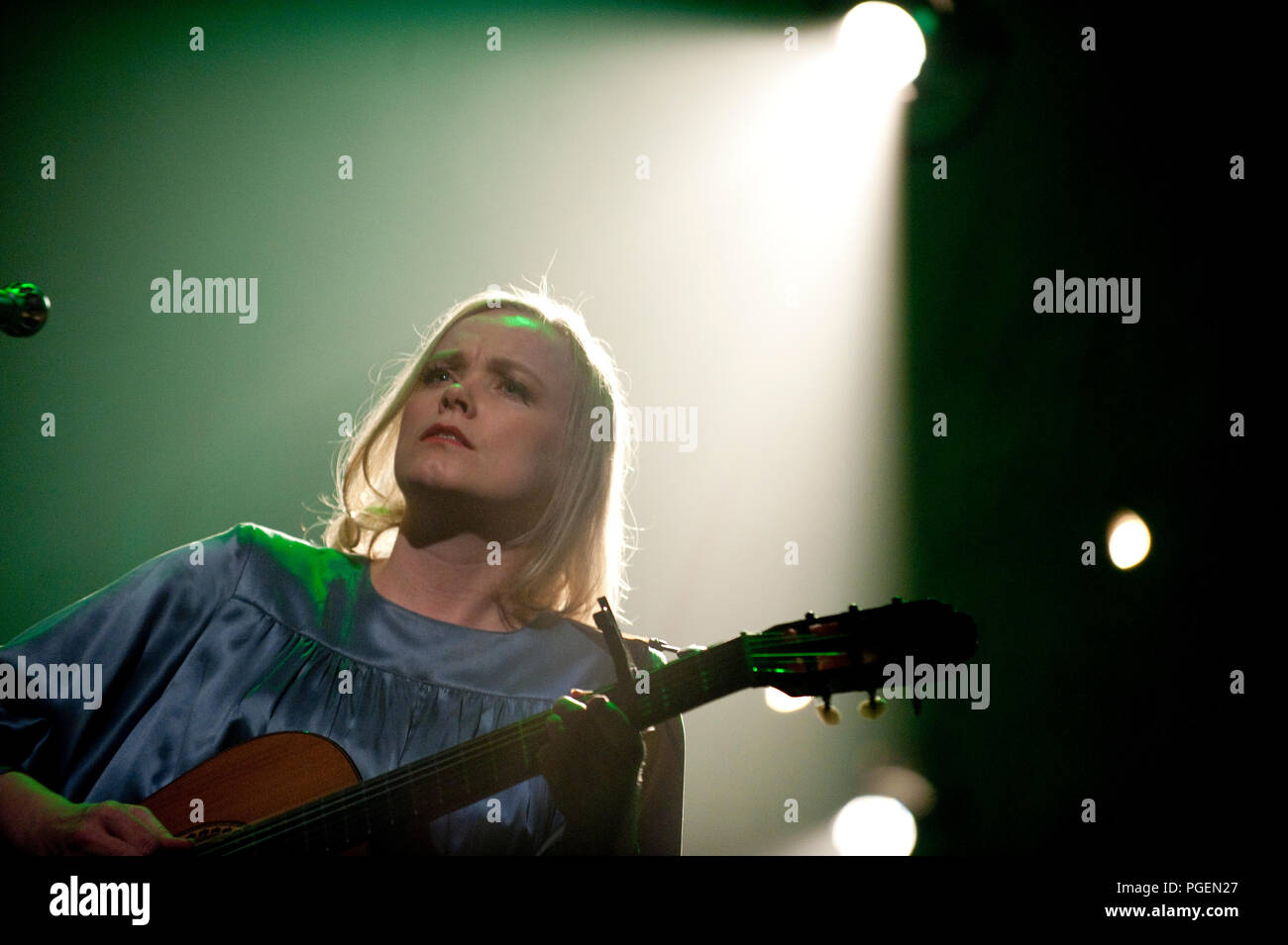 Concert of the Norwegian singer / songwriter Ane Brun in the Bourla ...
