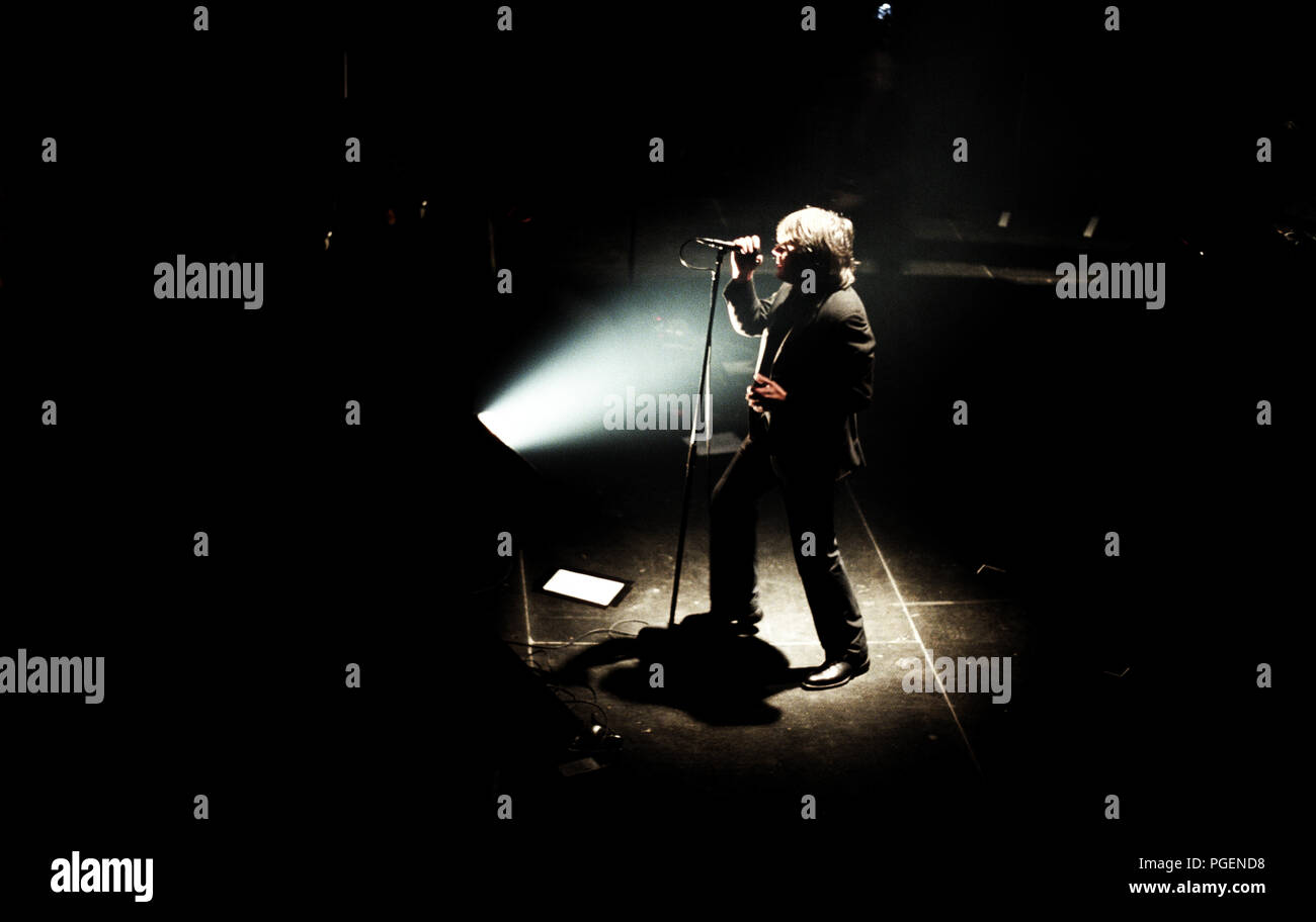 concert of the Belgian rock singer Arno at the Ancienne Belgique in ...