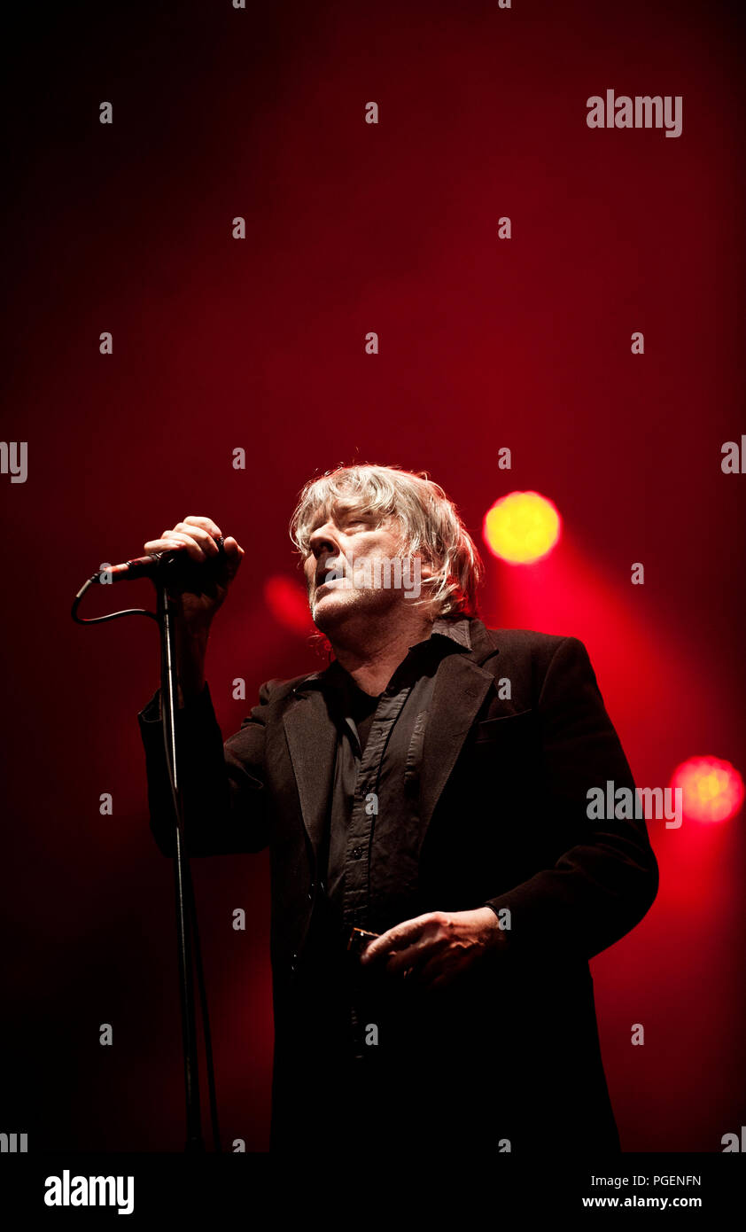 Concert of the Belgian rock singer Arno celebrating his 65th birthday ...