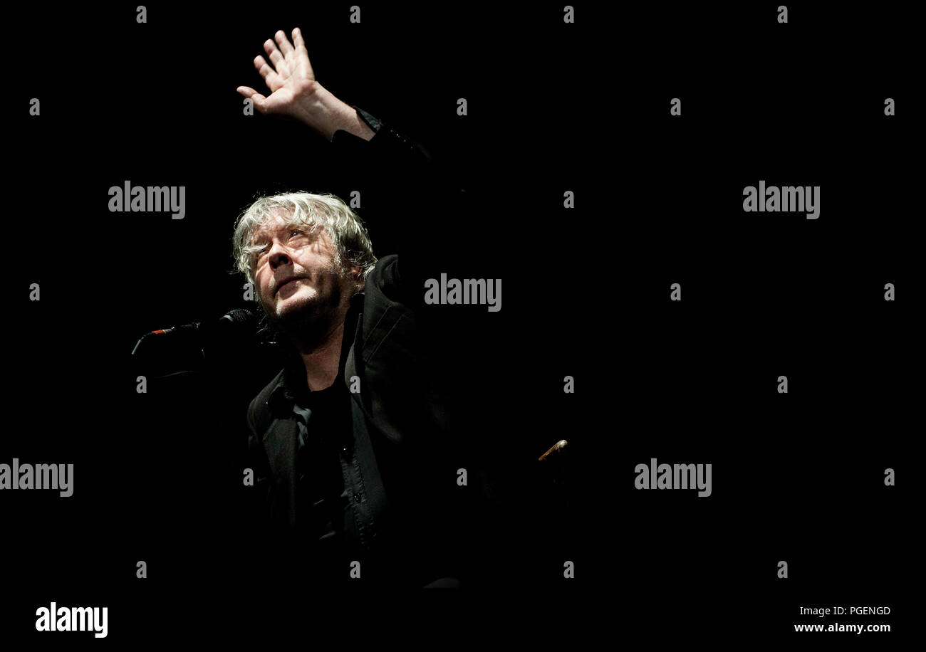 Concert of the Belgian rock singer Arno celebrating his 65th birthday ...