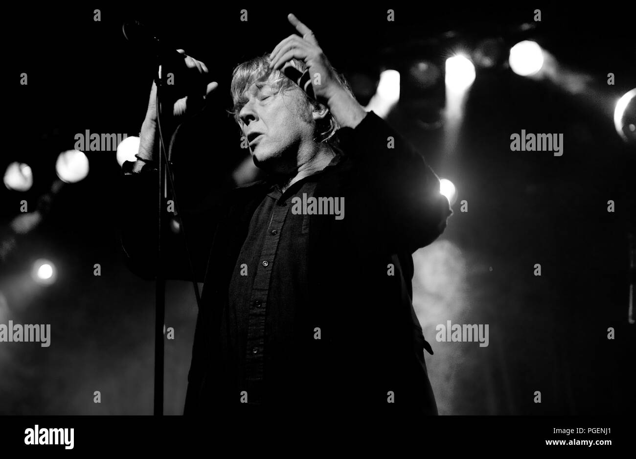 Belgian singer Arno performing his Arno's Stoemp concert at the Theater ...
