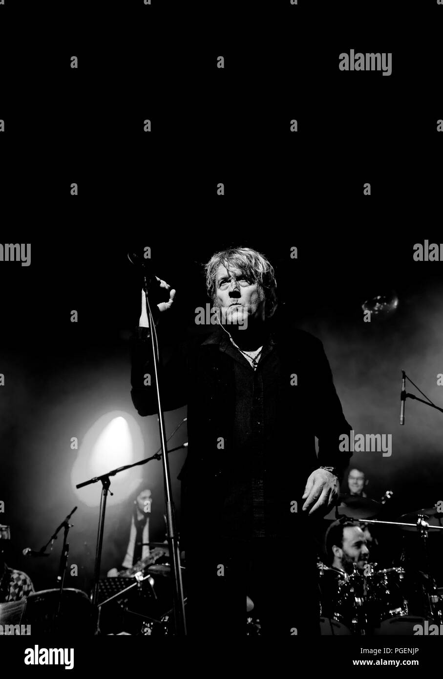 Belgian singer Arno performing his Arno's Stoemp concert at the Theater ...