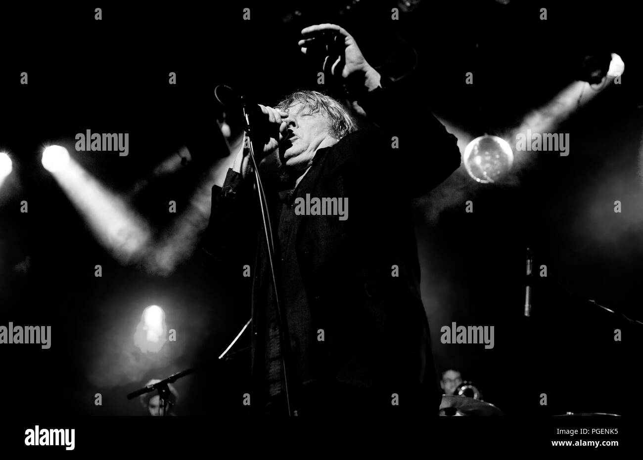 Belgian singer Arno performing his Arno's Stoemp concert at the Theater ...