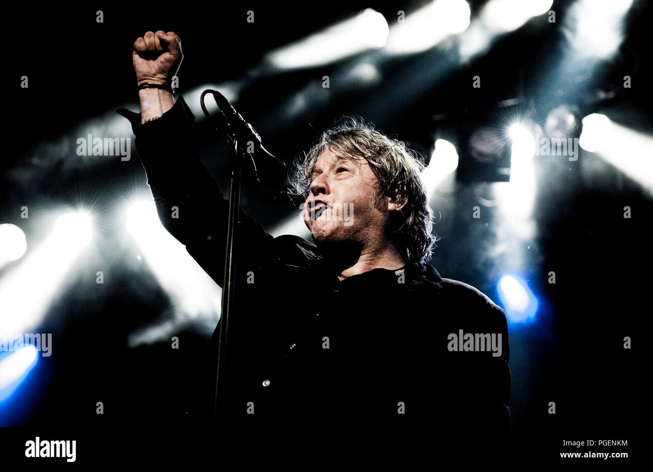 Belgian singer Arno performing his Arno's Stoemp concert at the Theater ...