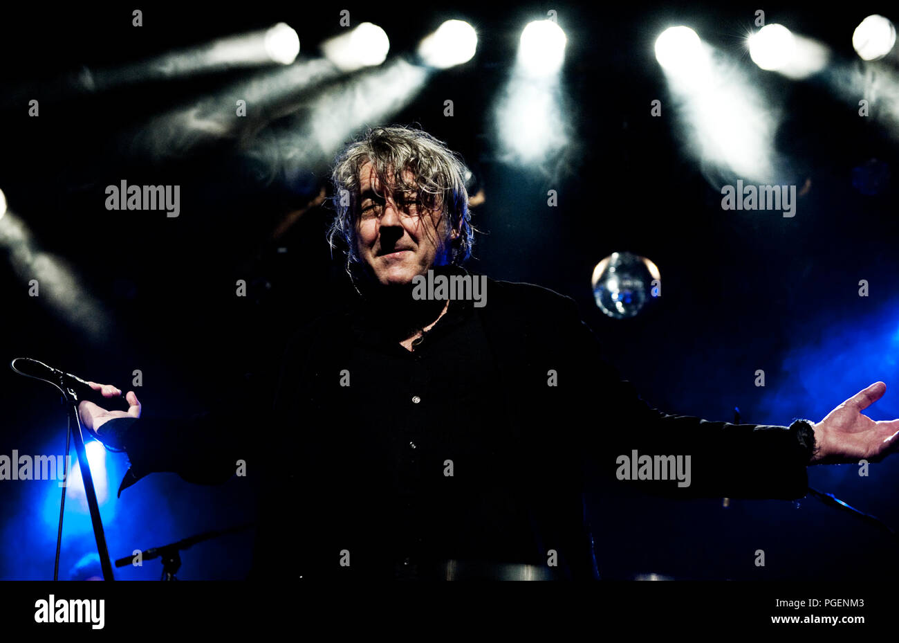 Belgian singer Arno performing his Arno's Stoemp concert at the Theater ...