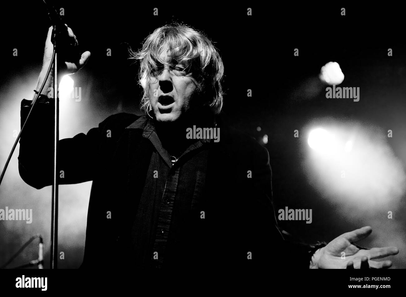 Belgian singer Arno performing his Arno's Stoemp concert at the Theater ...