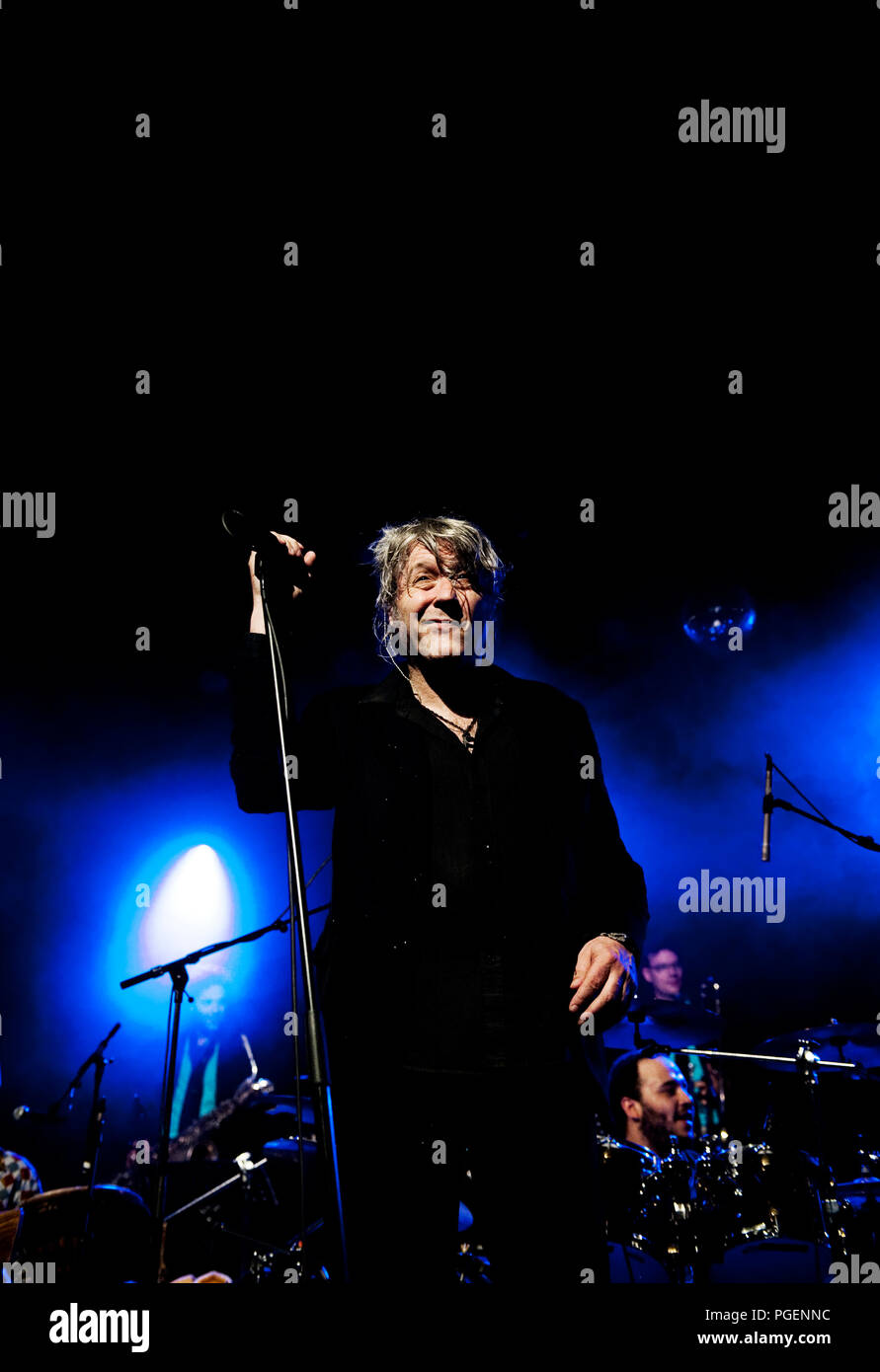 Belgian singer Arno performing his Arno's Stoemp concert at the Theater ...