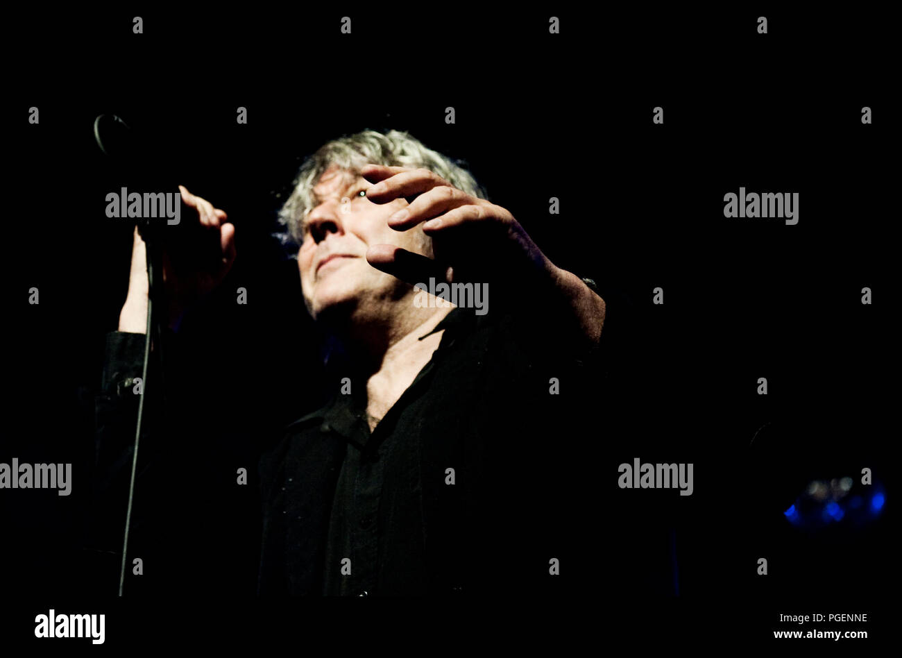 Belgian singer Arno performing his Arno's Stoemp concert at the Theater ...