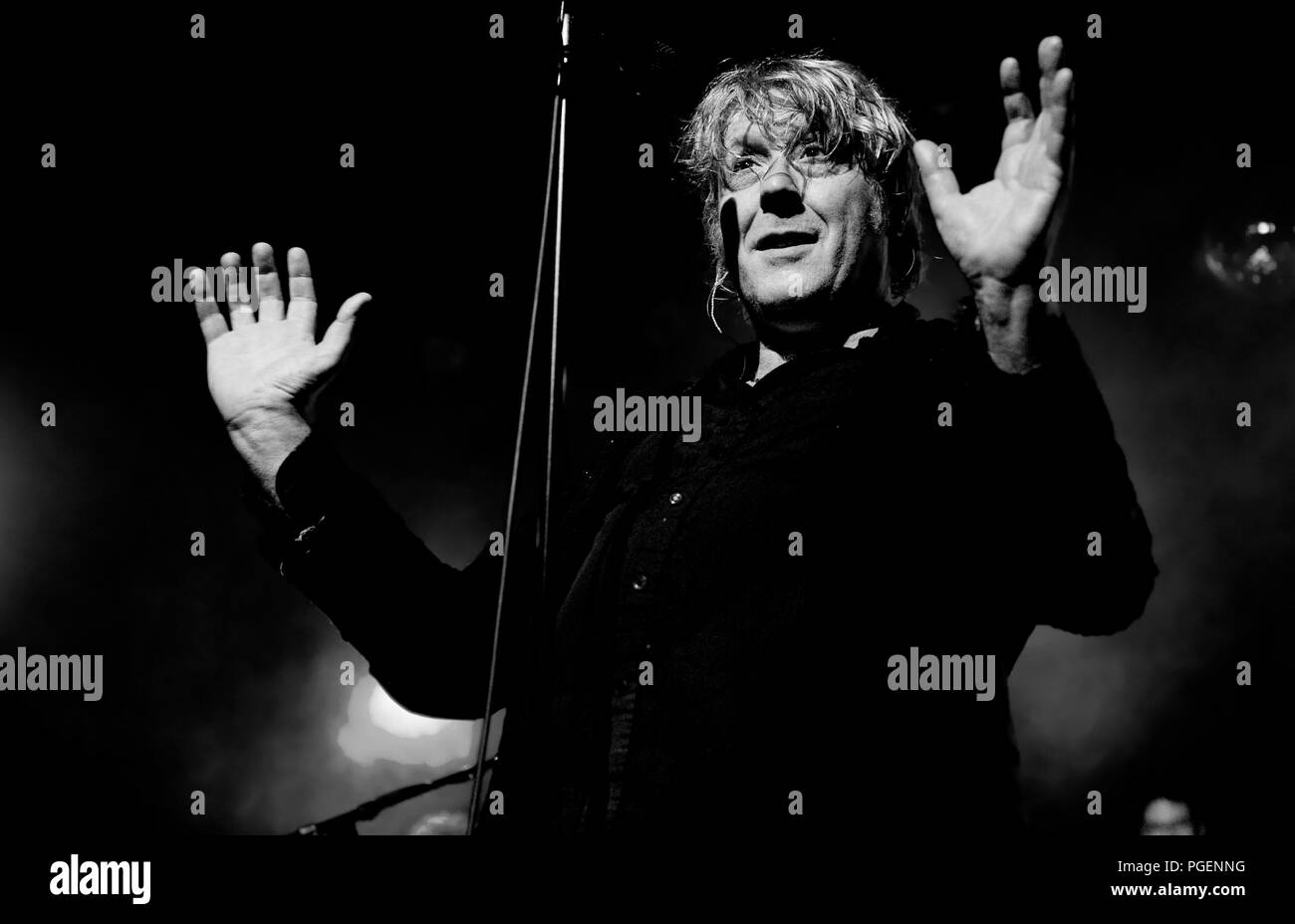 Belgian singer Arno performing his Arno's Stoemp concert at the Theater ...