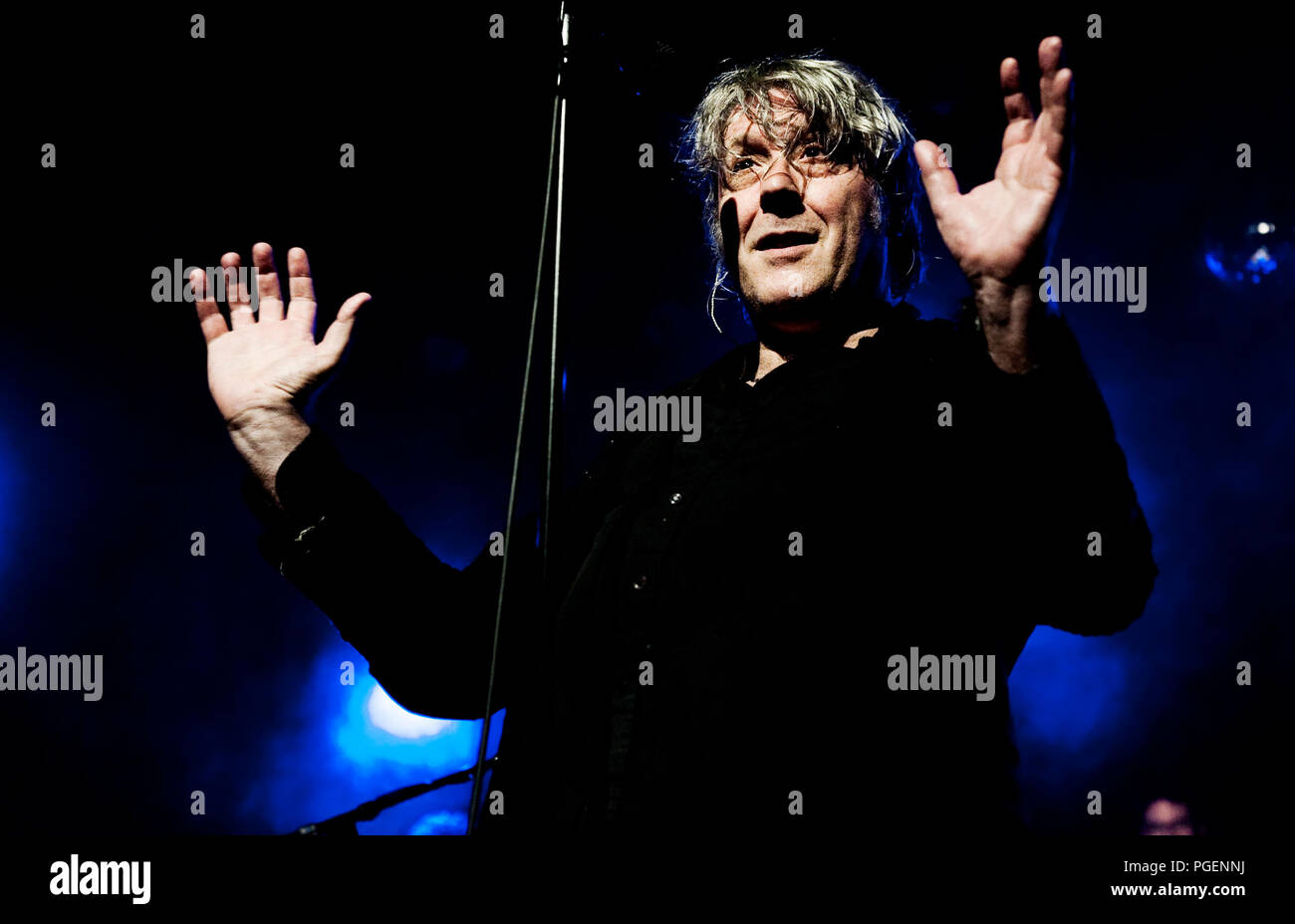 Belgian singer Arno performing his Arno's Stoemp concert at the Theater ...