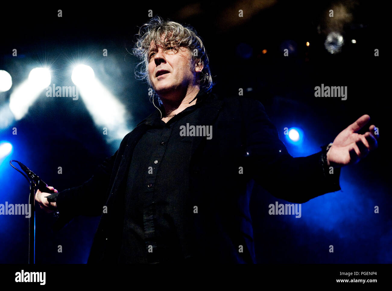 Belgian singer Arno performing his Arno's Stoemp concert at the Theater ...