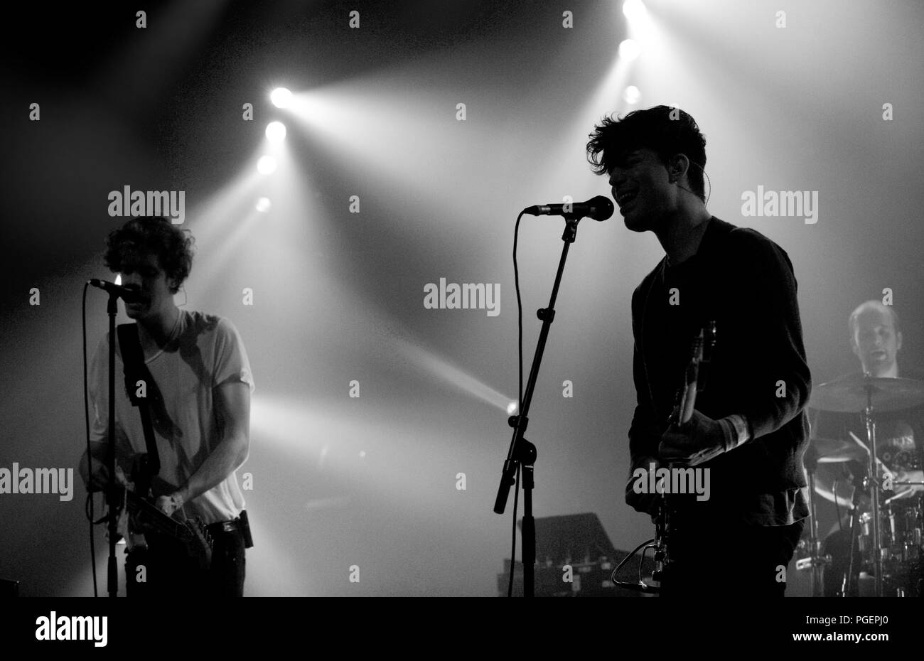 Belgian rock band Balthazar in concert at the Botanique, Brussels ...