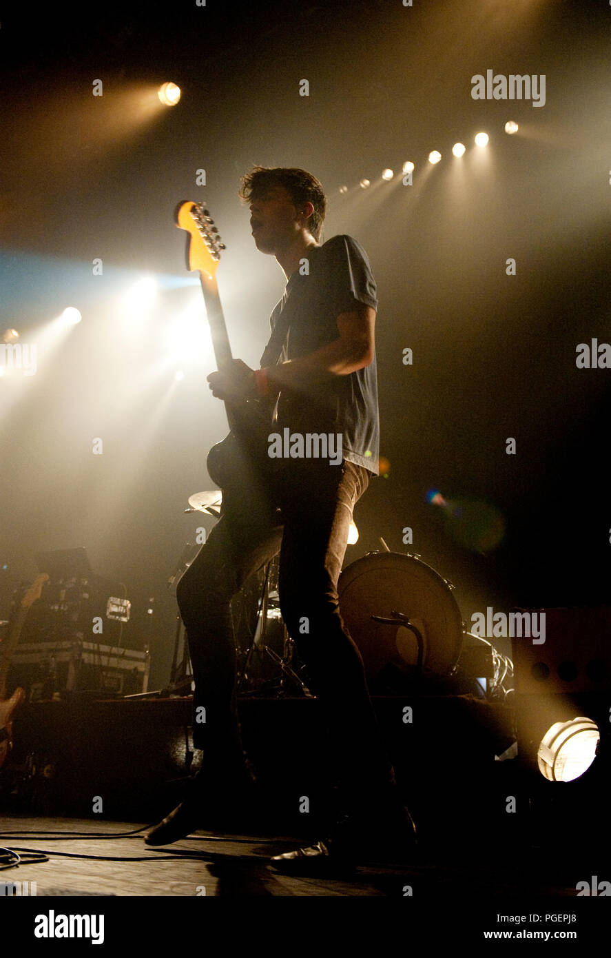 Belgian rock band Balthazar in concert at the Botanique, Brussels ...
