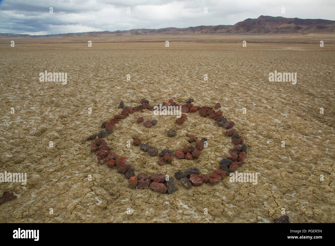 Happy face in Salt Wells Basin, Carson City District Bureau of Land ...