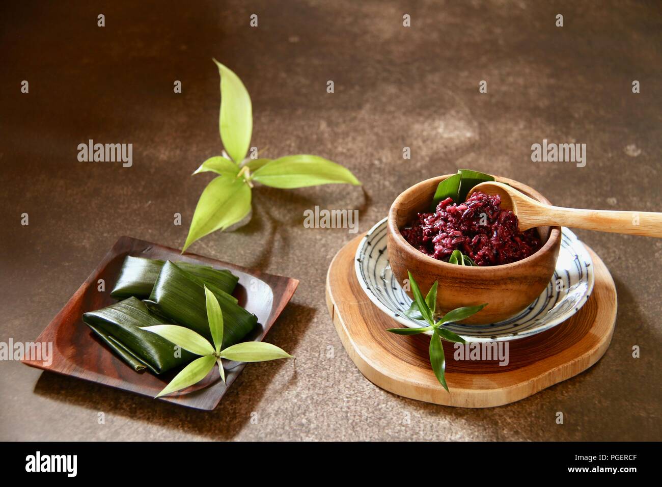 Fermented black glutinous rice hi-res stock photography and images - Alamy