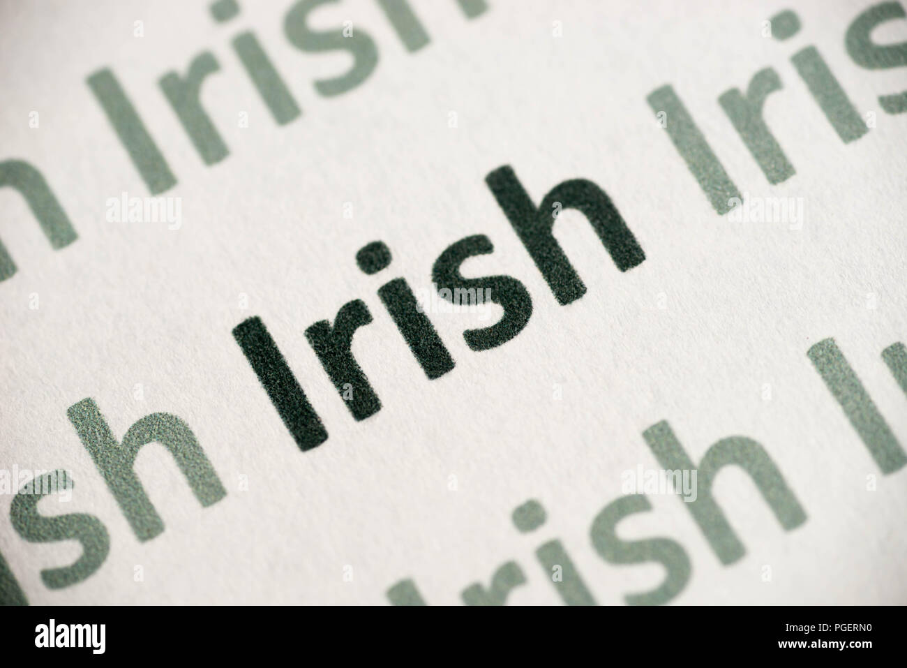 Irish language hi-res stock photography and images - Alamy