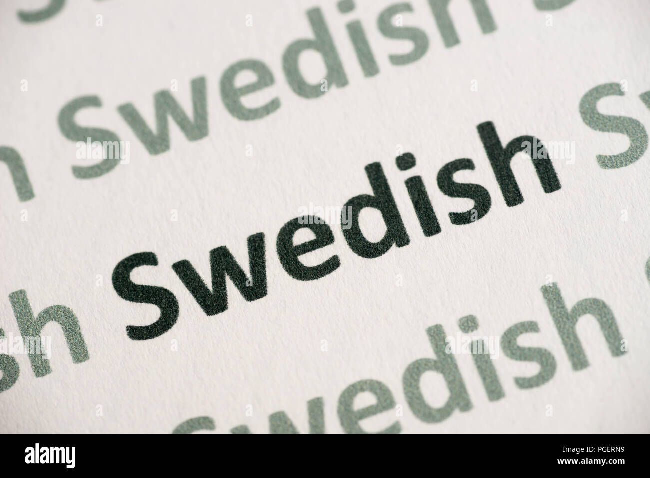 Swedish alphabet hi-res stock photography and images - Alamy