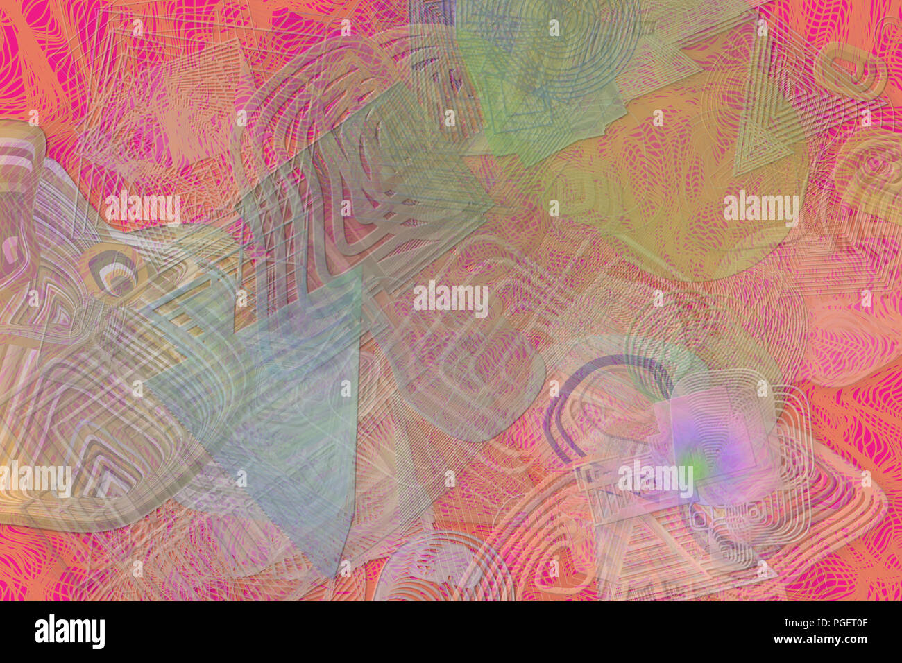 Background abstract blended messy shapes. Good pattern for design Stock ...