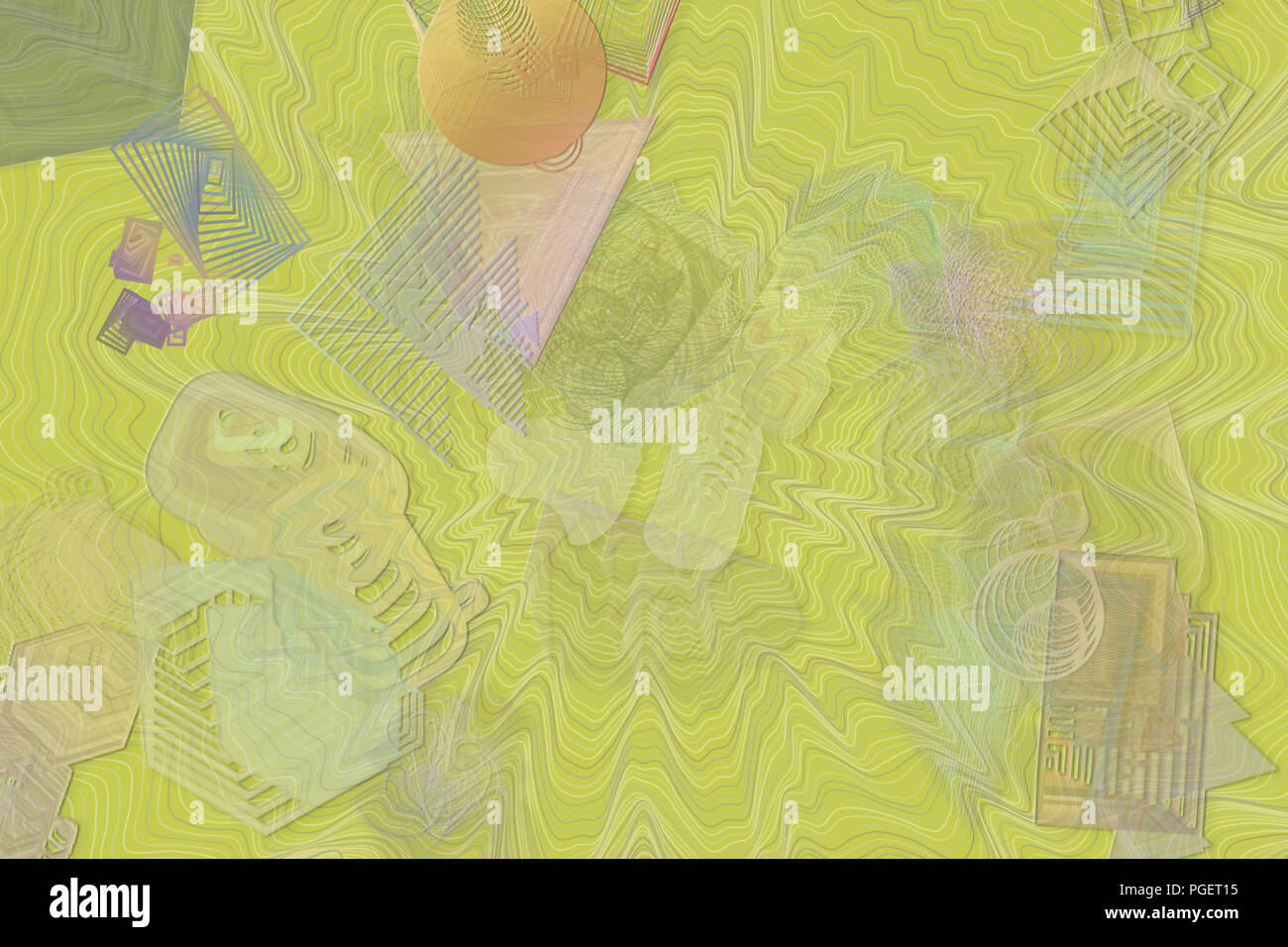 Artistic blended messy shapes background pattern abstract Stock Photo ...