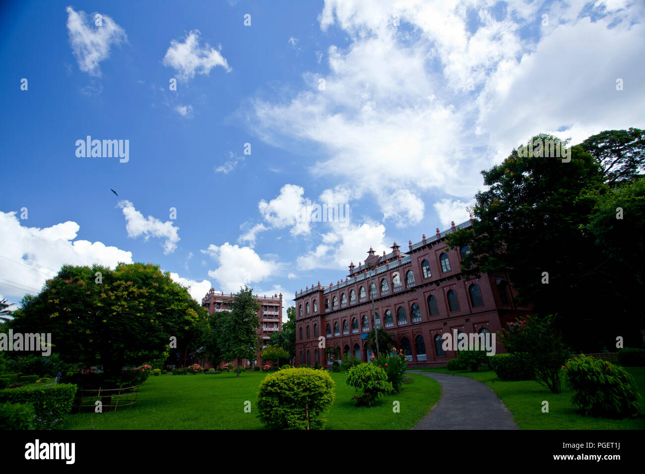 Curzon Hall of Dhaka University. It was built to be a town hall, and ...