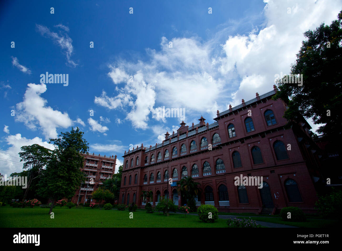 Curzon Hall of Dhaka University. It was built to be a town hall, and ...