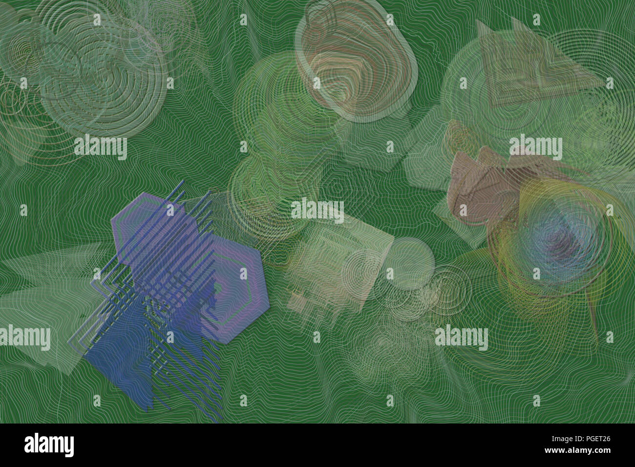 Background abstract blended messy shapes. Good pattern for design Stock ...