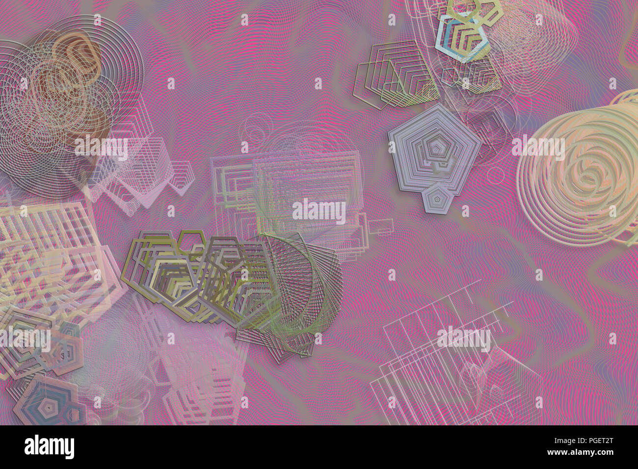 Background abstract blended messy shapes. Good pattern for design Stock ...