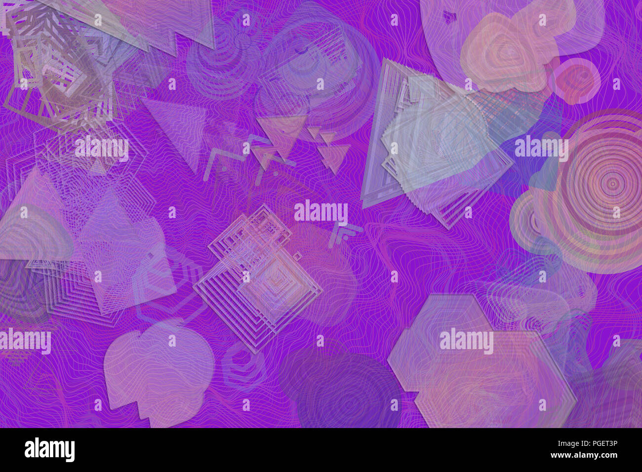 Background abstract blended messy shapes. Good pattern for design Stock ...