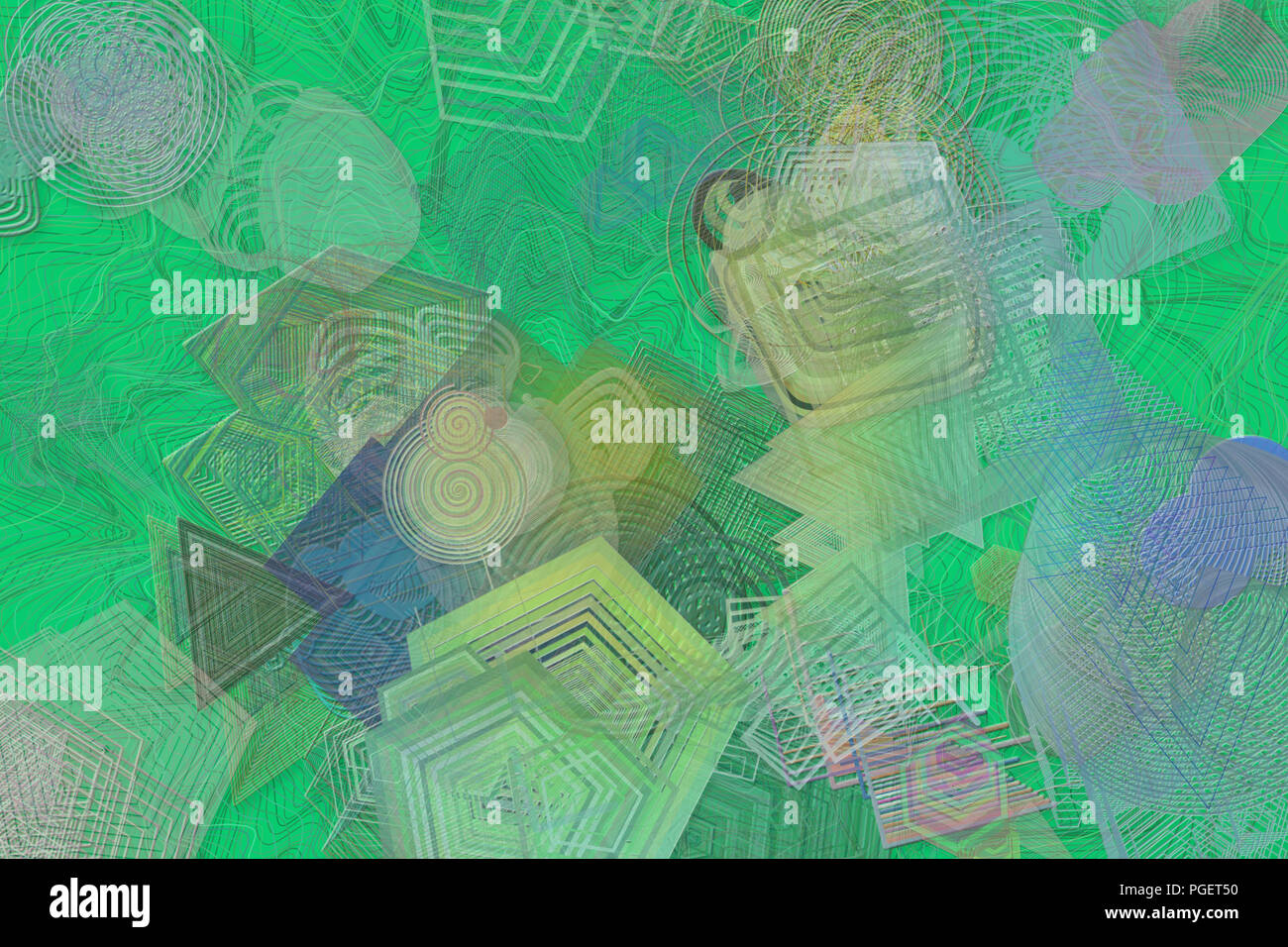 Background abstract blended messy shapes. Good pattern for design Stock ...