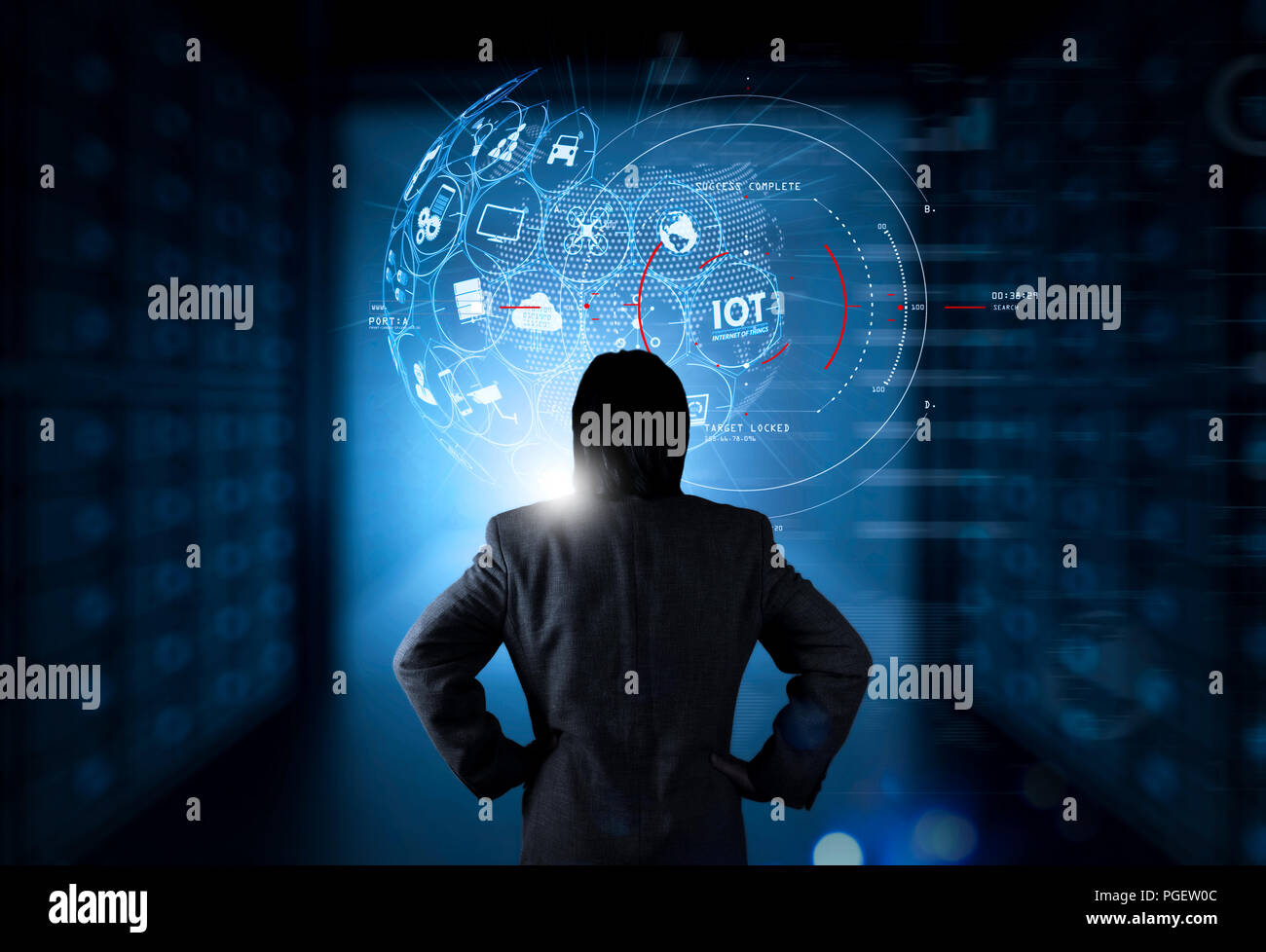 Internet of Things (IOT) technology with AR (Augmented Reality) on VR ...