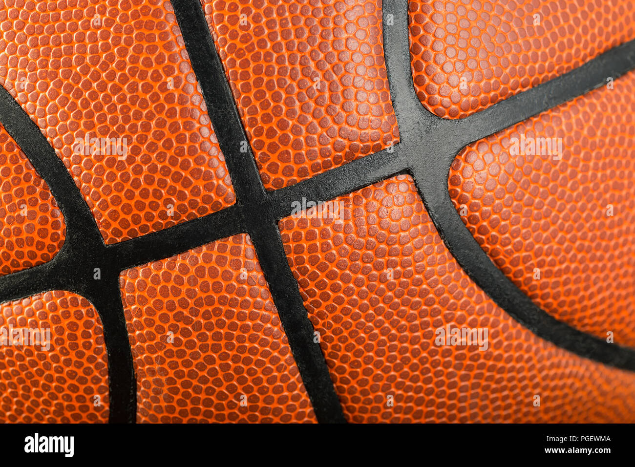 pattern of orange leather textured basketball background Stock Photo ...