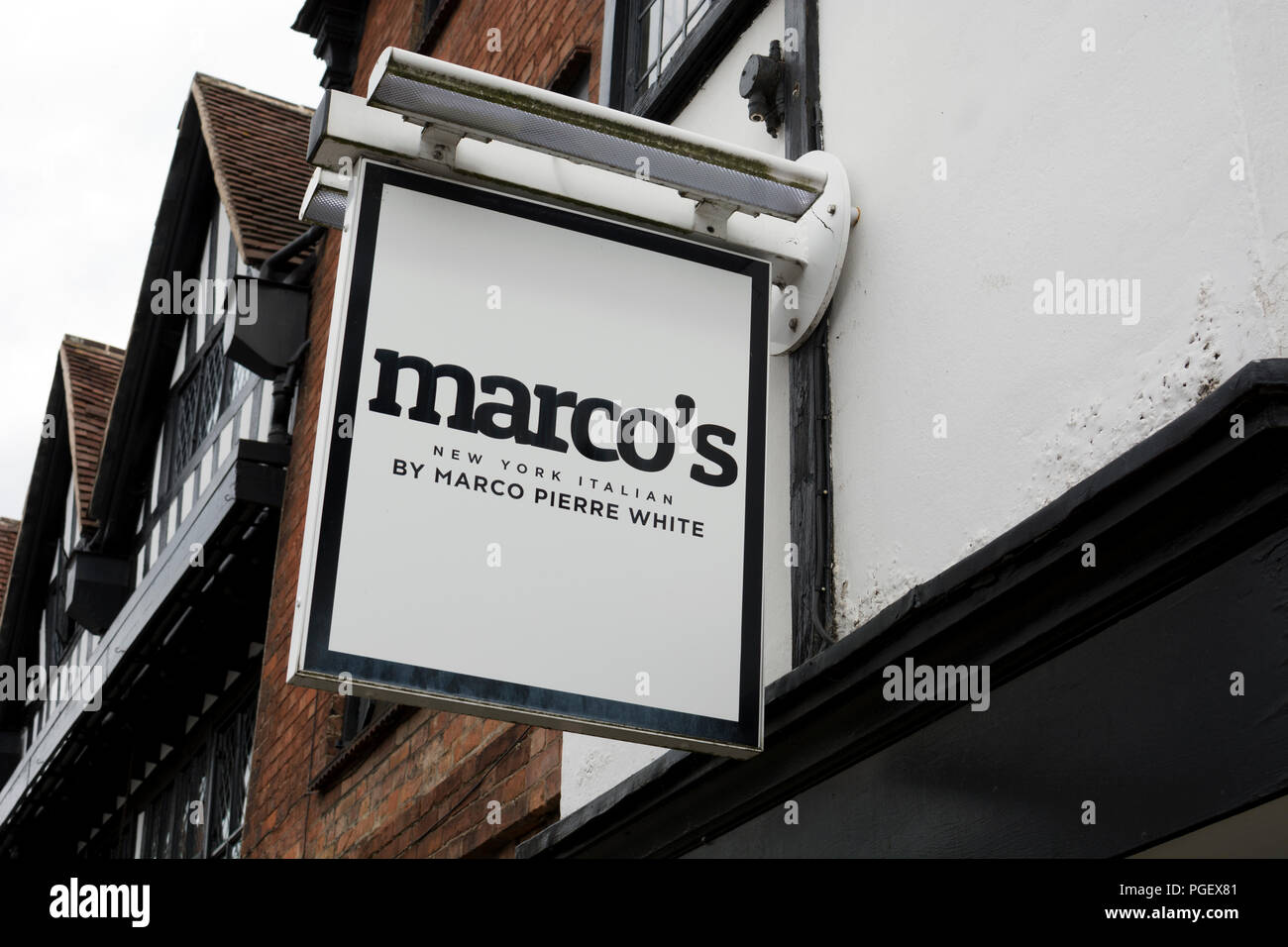 Marcos restaurant hi-res stock photography and images - Alamy