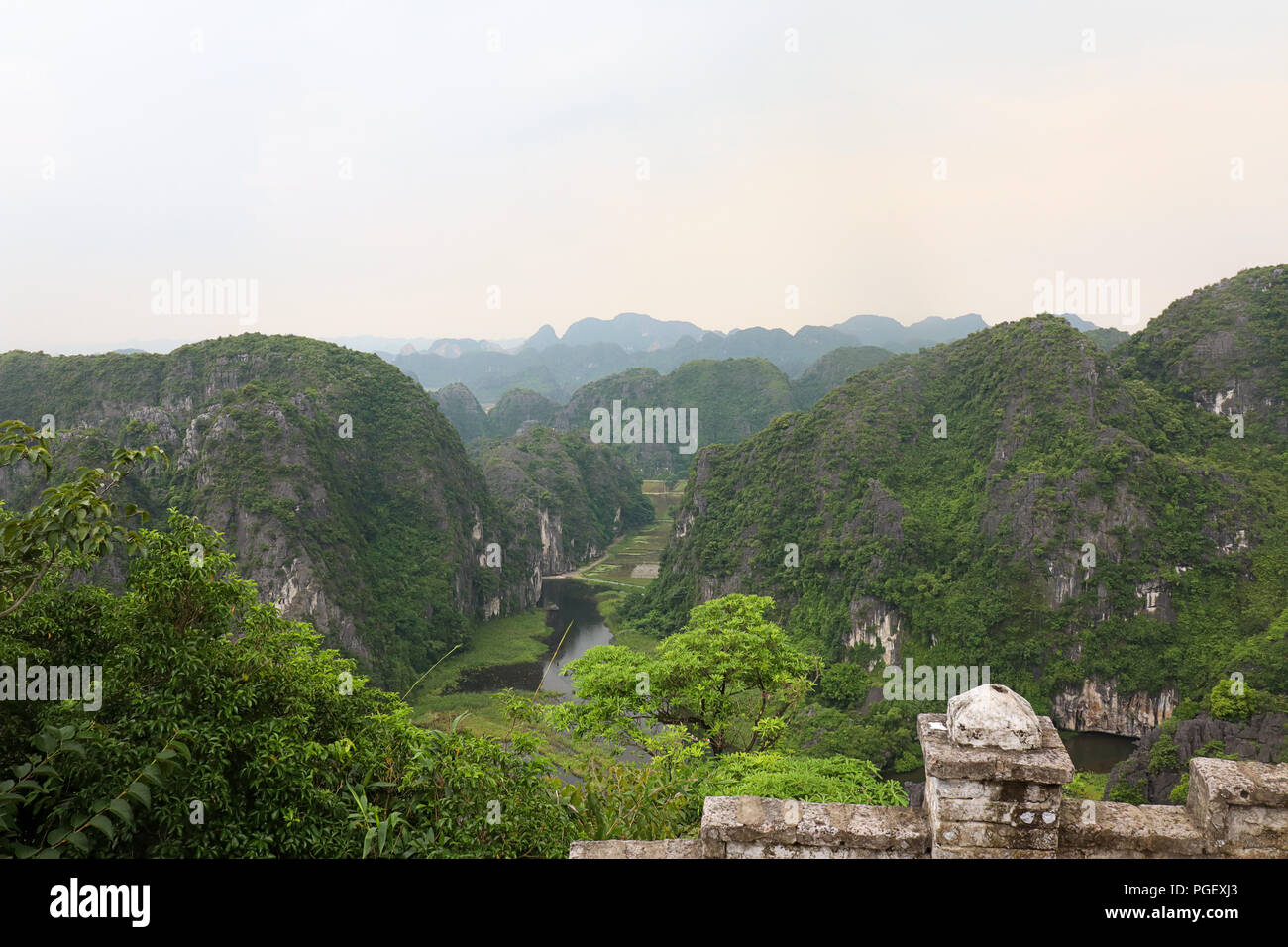Asian mountains and valley with river mountains 2 Stock Photo - Alamy