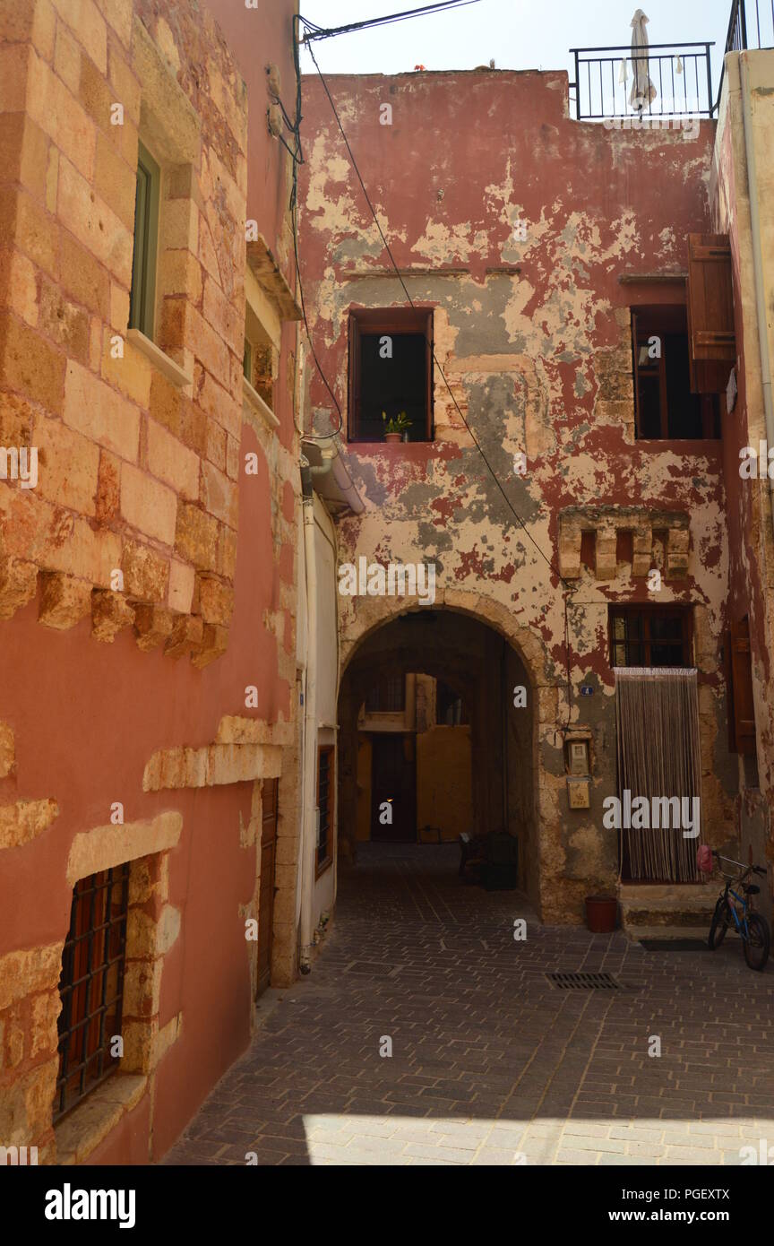 Beautiful Byzantine Style Houses In Chania. History Architecture Travel ...