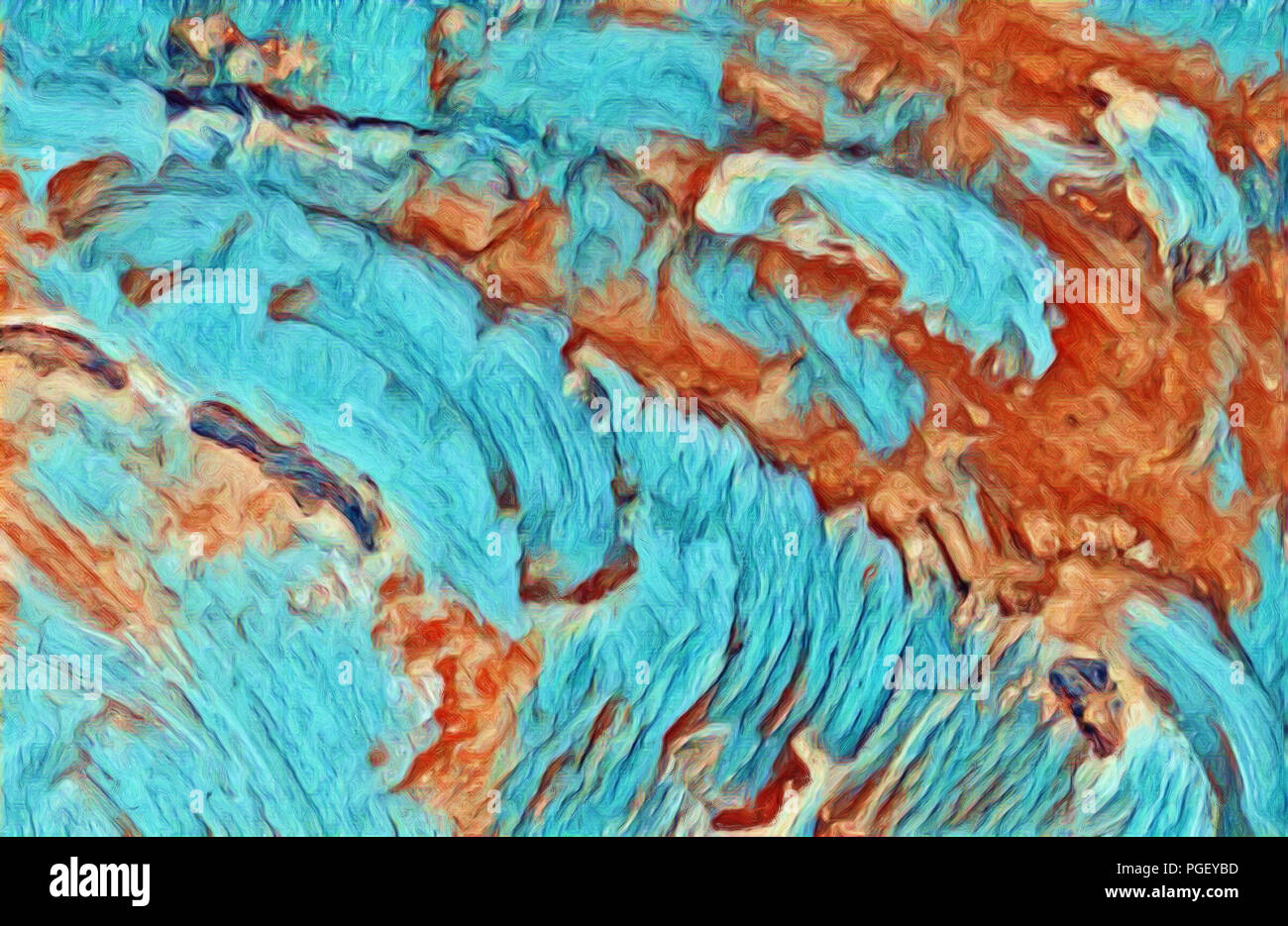 Abstraction painted in oil. Colorful texture background. Multicolored ...