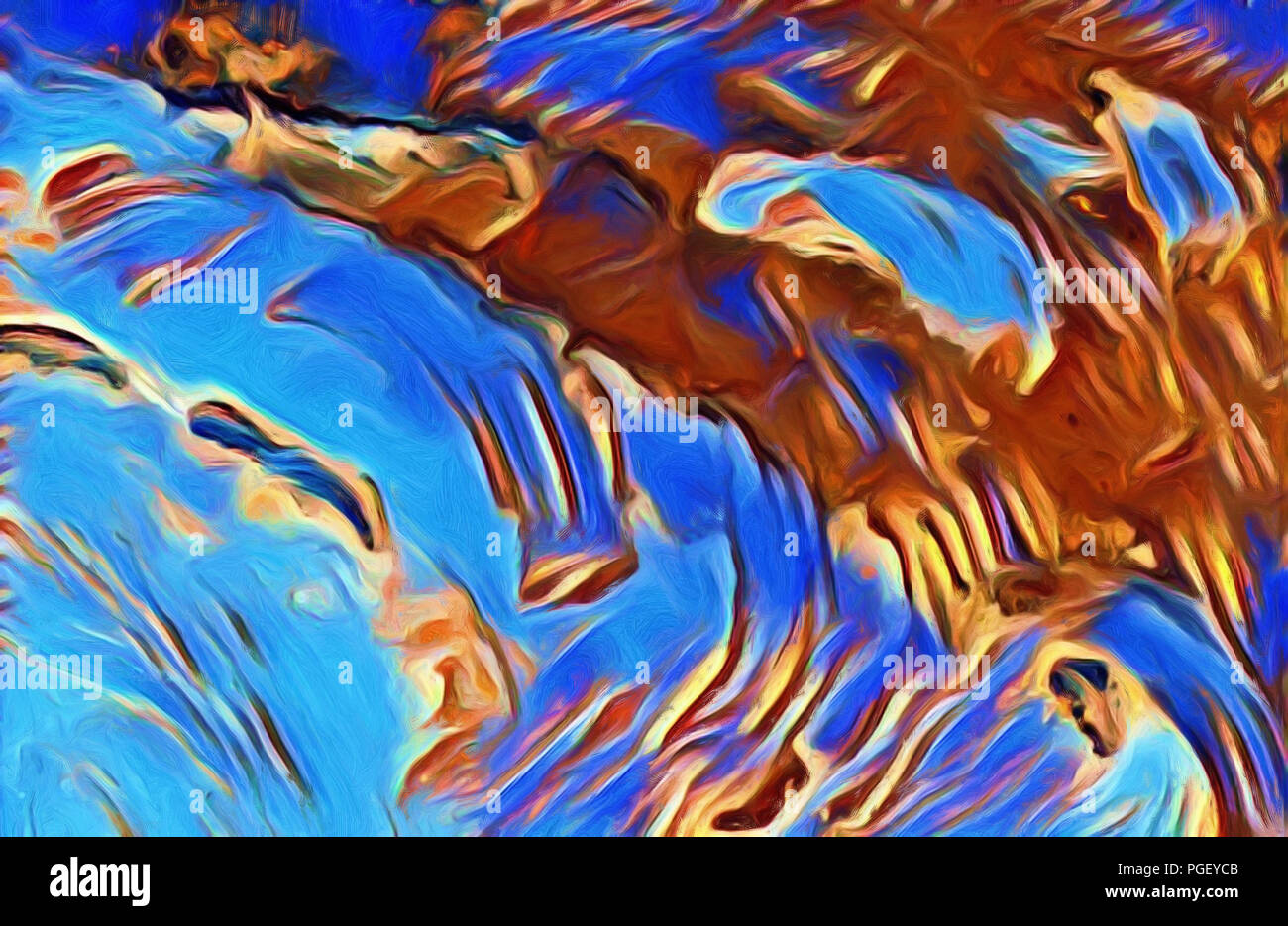 Abstraction painted in oil. Colorful texture background. Multicolored ...