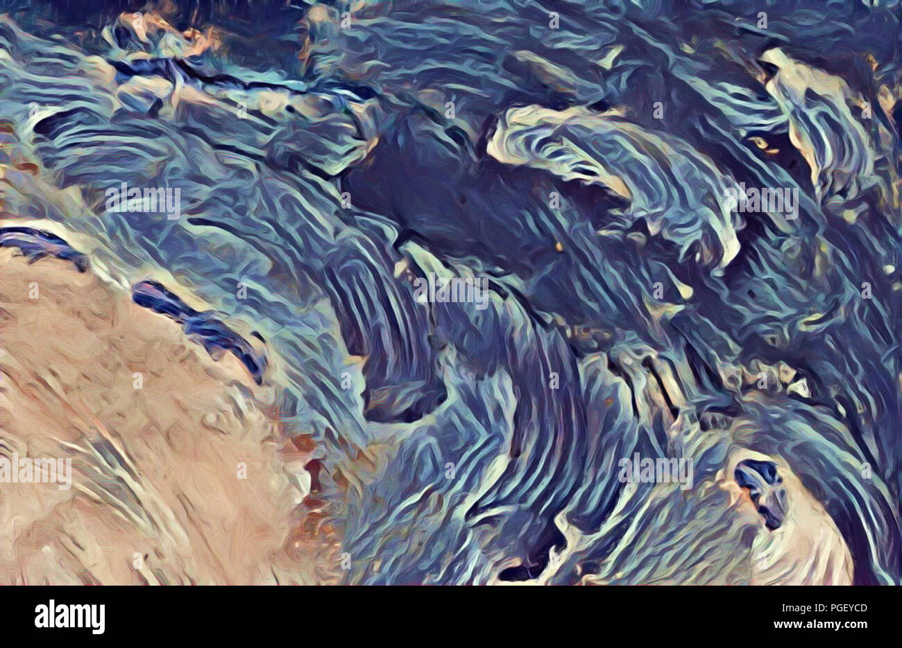 Abstraction painted in oil. Colorful texture background. Multicolored ...