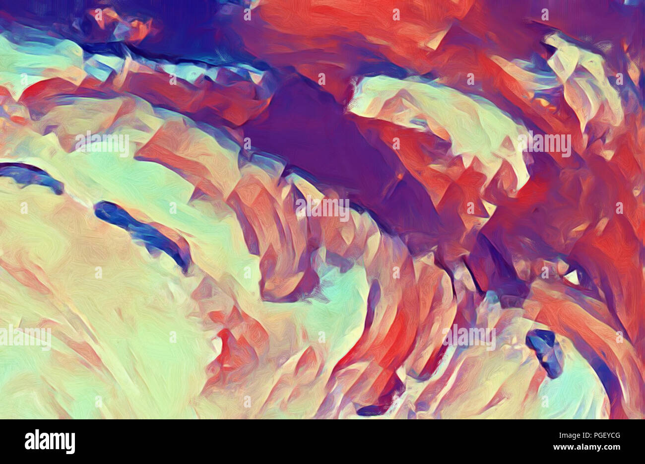 Abstraction painted in oil. Colorful texture background. Multicolored ...