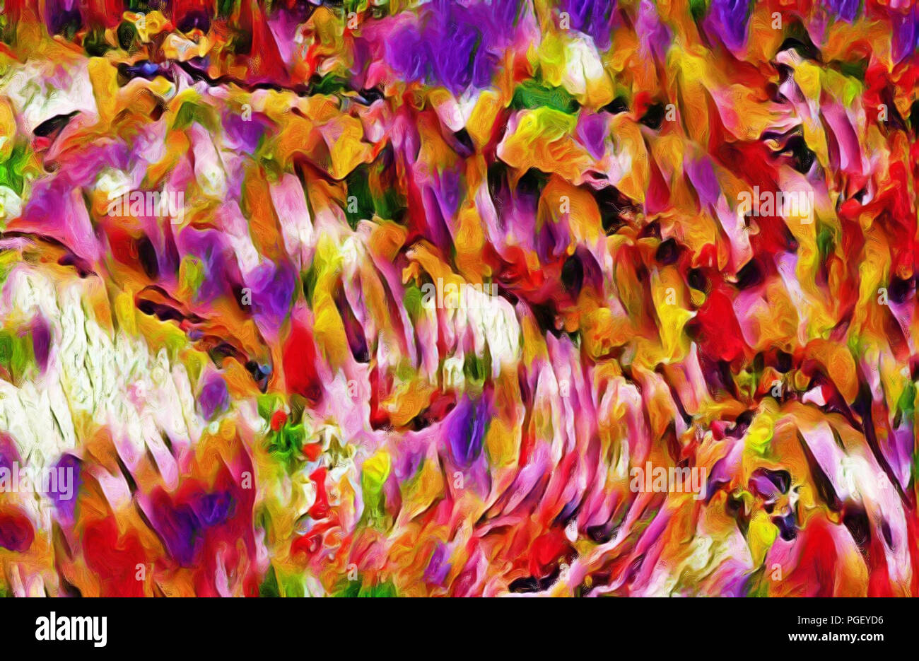 Abstraction painted in oil. Colorful texture background. Multicolored ...