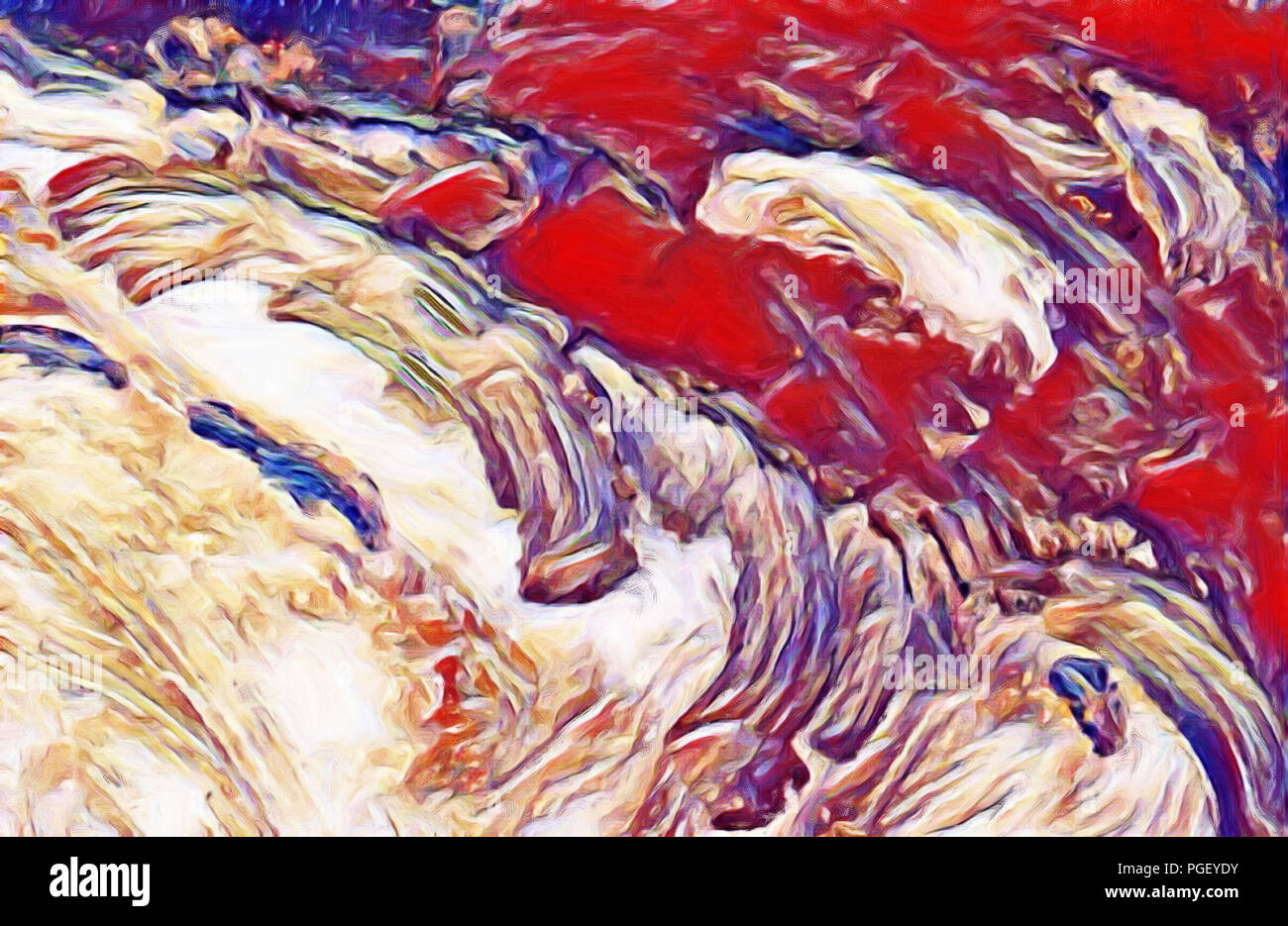 Abstraction painted in oil. Colorful texture background. Multicolored ...