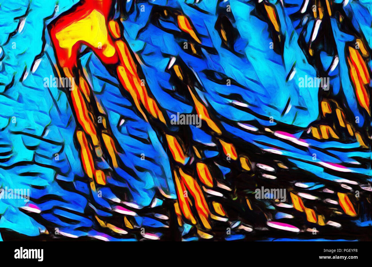 Abstraction painted in oil. Colorful texture background. Multicolored ...