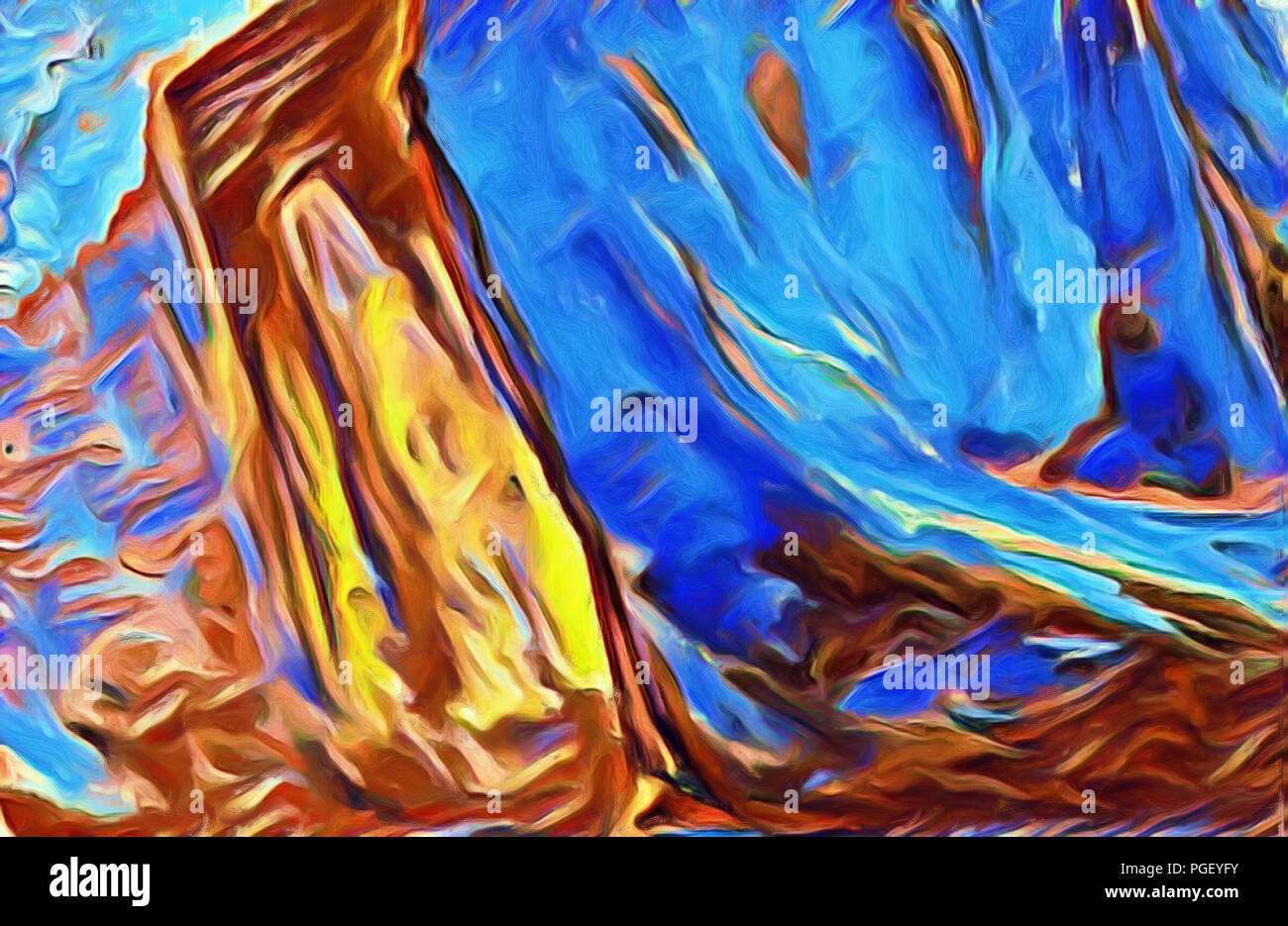 Abstraction painted in oil. Colorful texture background. Multicolored ...