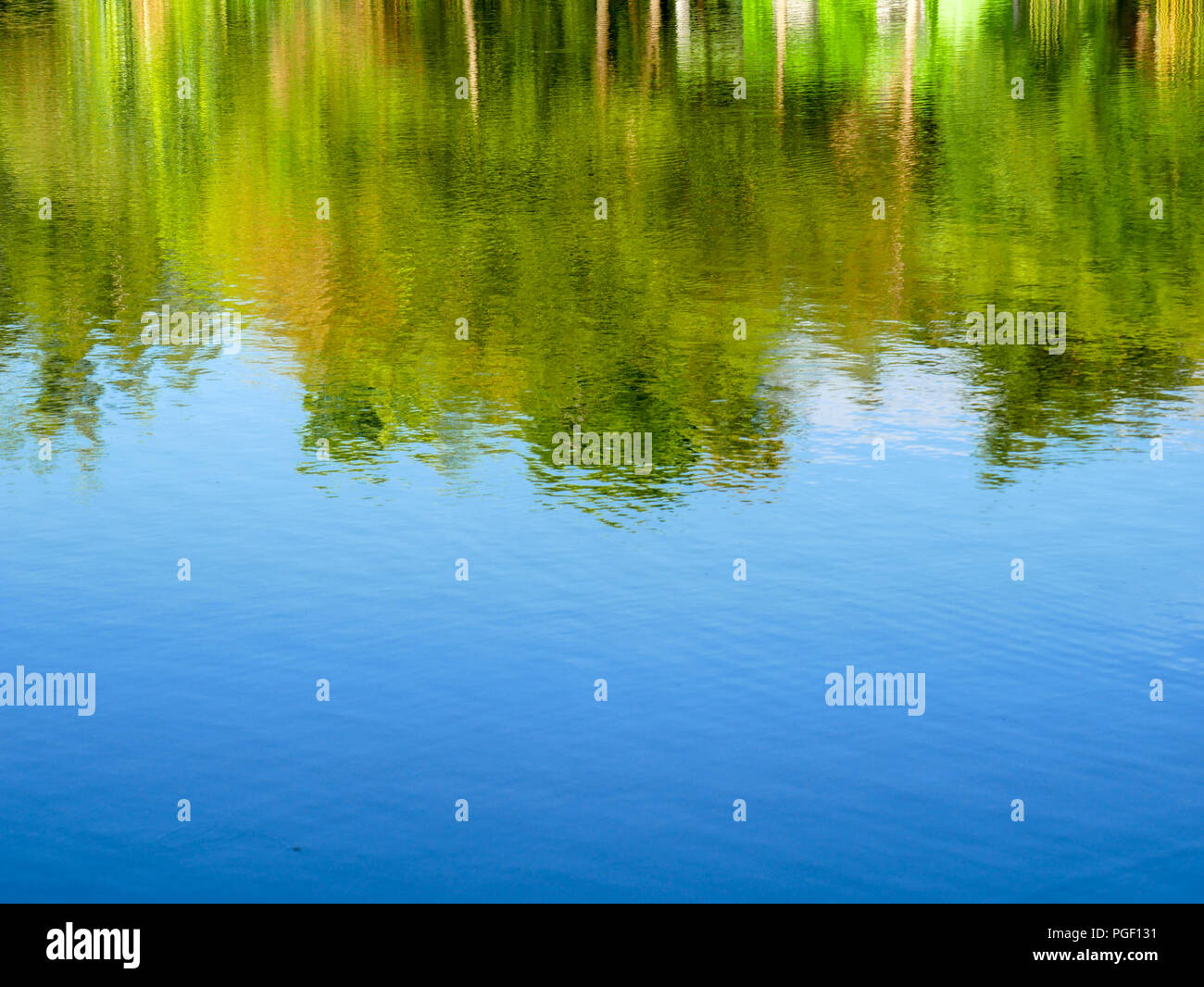 Abstract water reflection texture background Stock Photo - Alamy