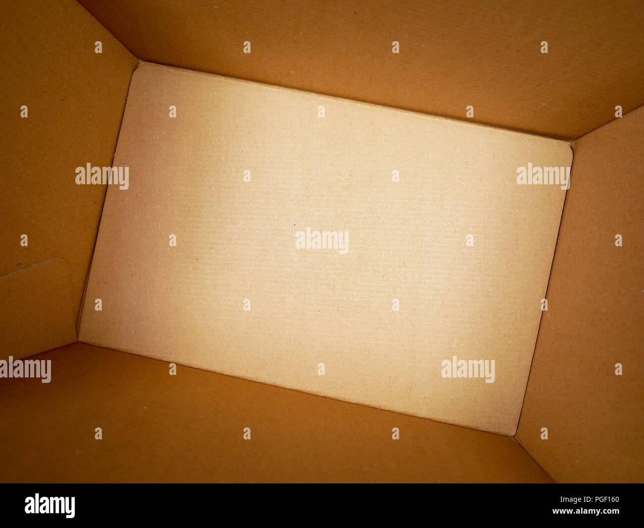 texture background brown paper box , Empty open rectangular cardboard ...