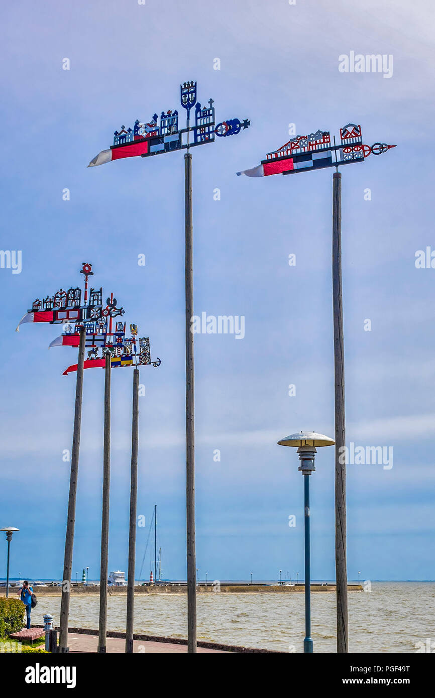 Curonian flags hi-res stock photography and images - Alamy