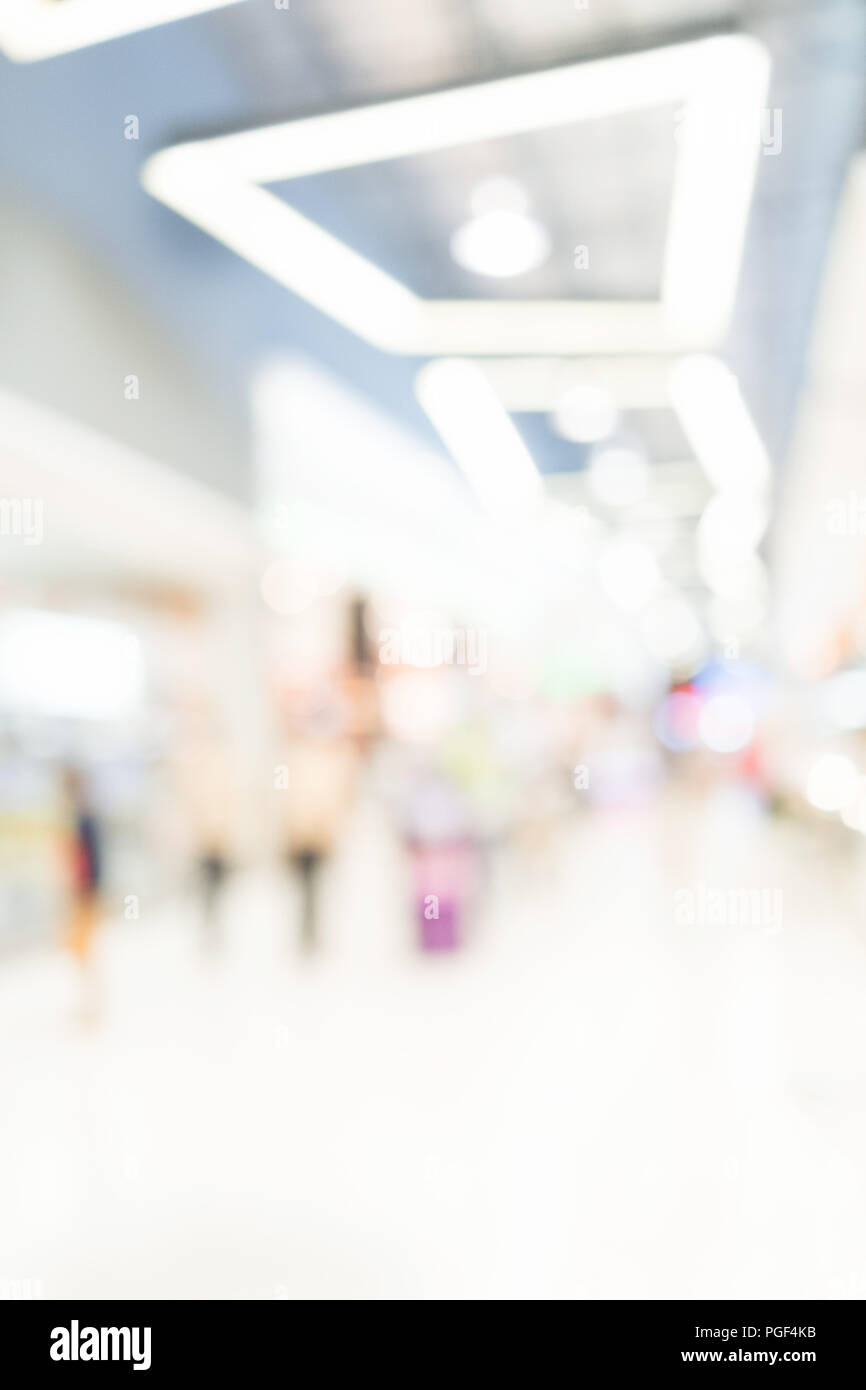 shopping mall store blurred on abstract or background Stock Photo - Alamy
